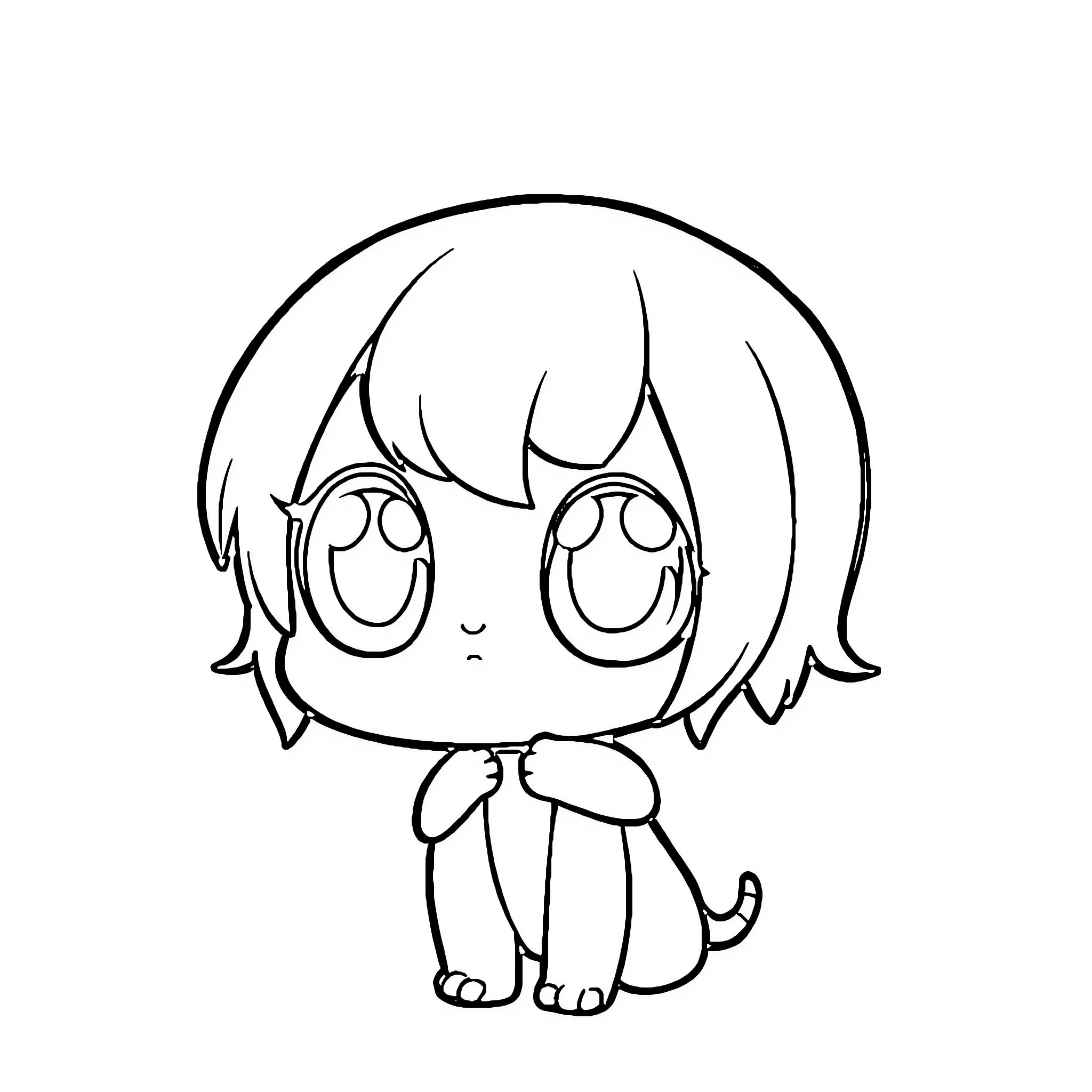 Best Chibi Coloring Pages (Free Printable PDF)