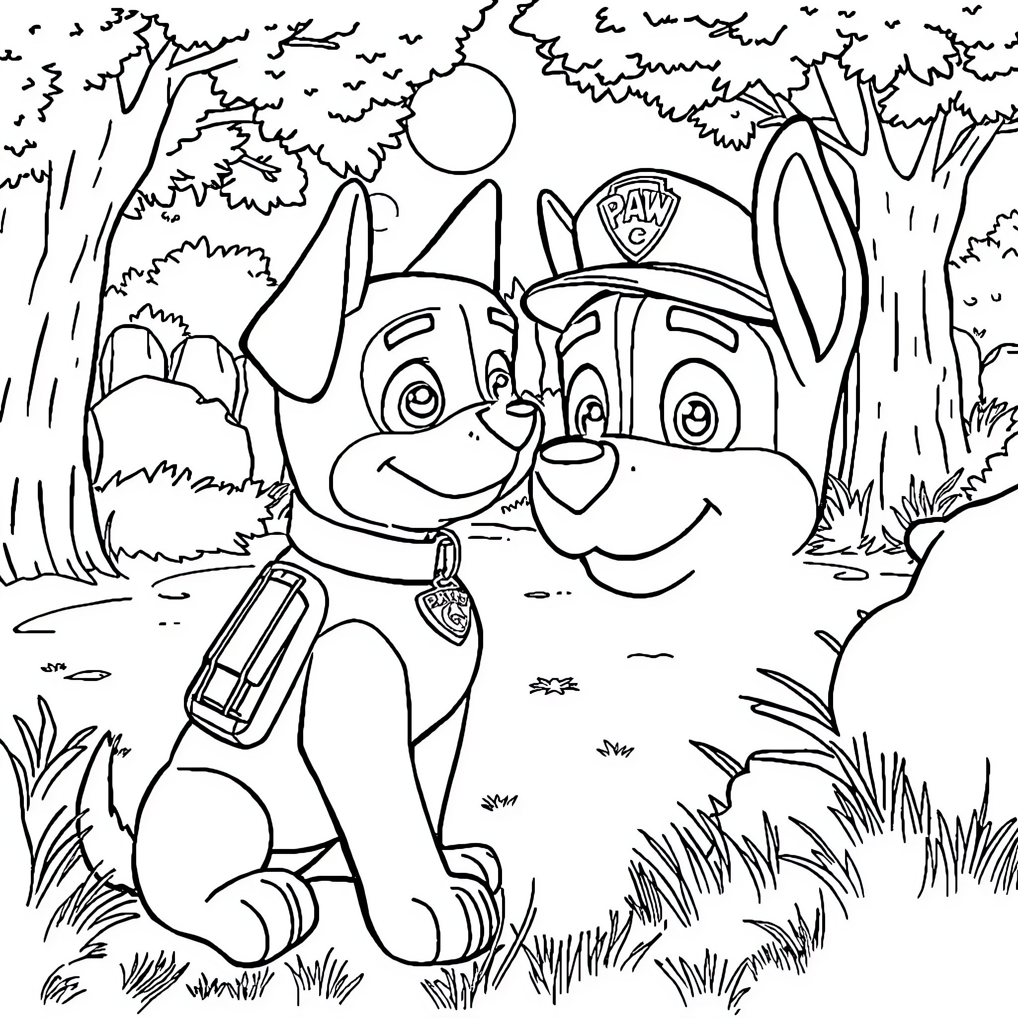 Best Chase Coloring Pages (Free Printable PDF)