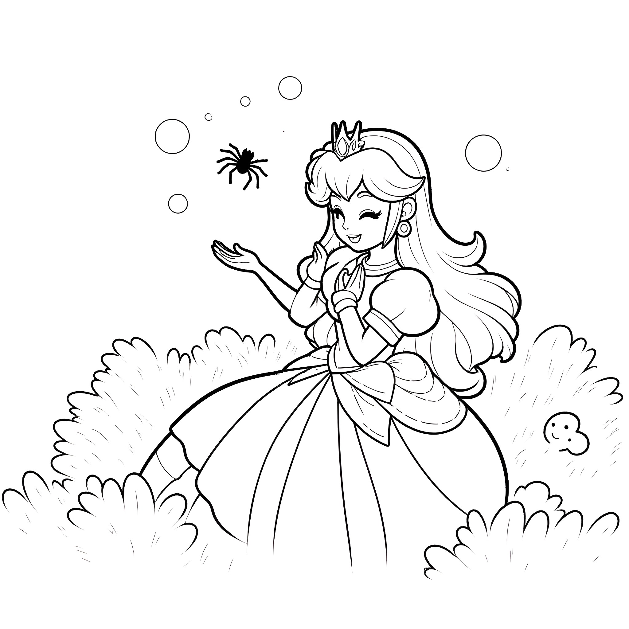 Best Princess Coloring Pages (Free Printable PDF)