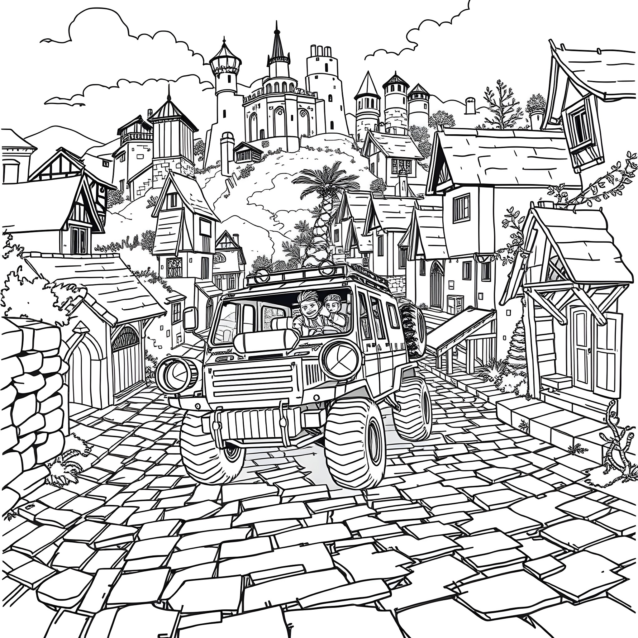 Best Trolley Bus Coloring Pages (Free Printable PDF)