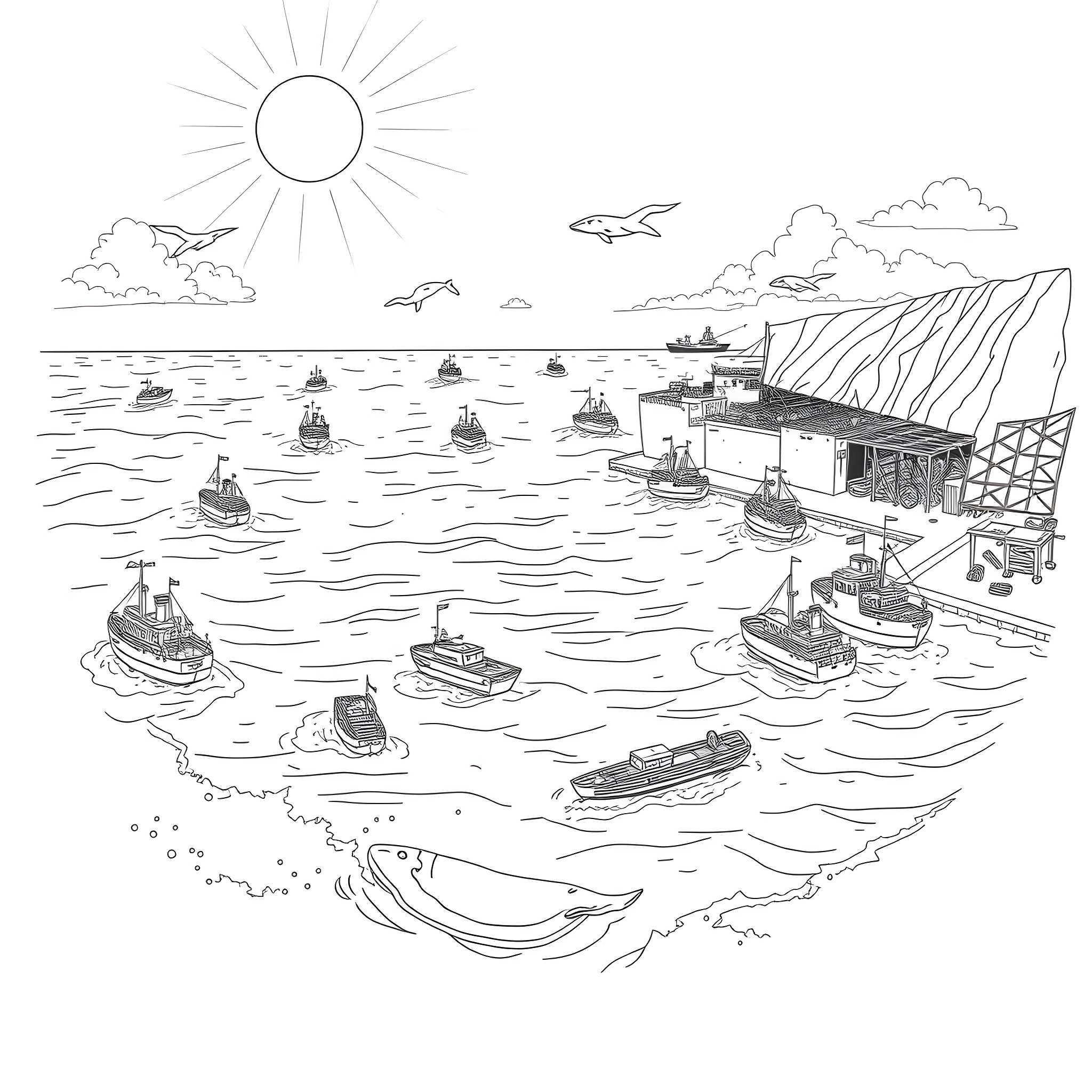 Best Ship Coloring Pages (Free Printable PDF)