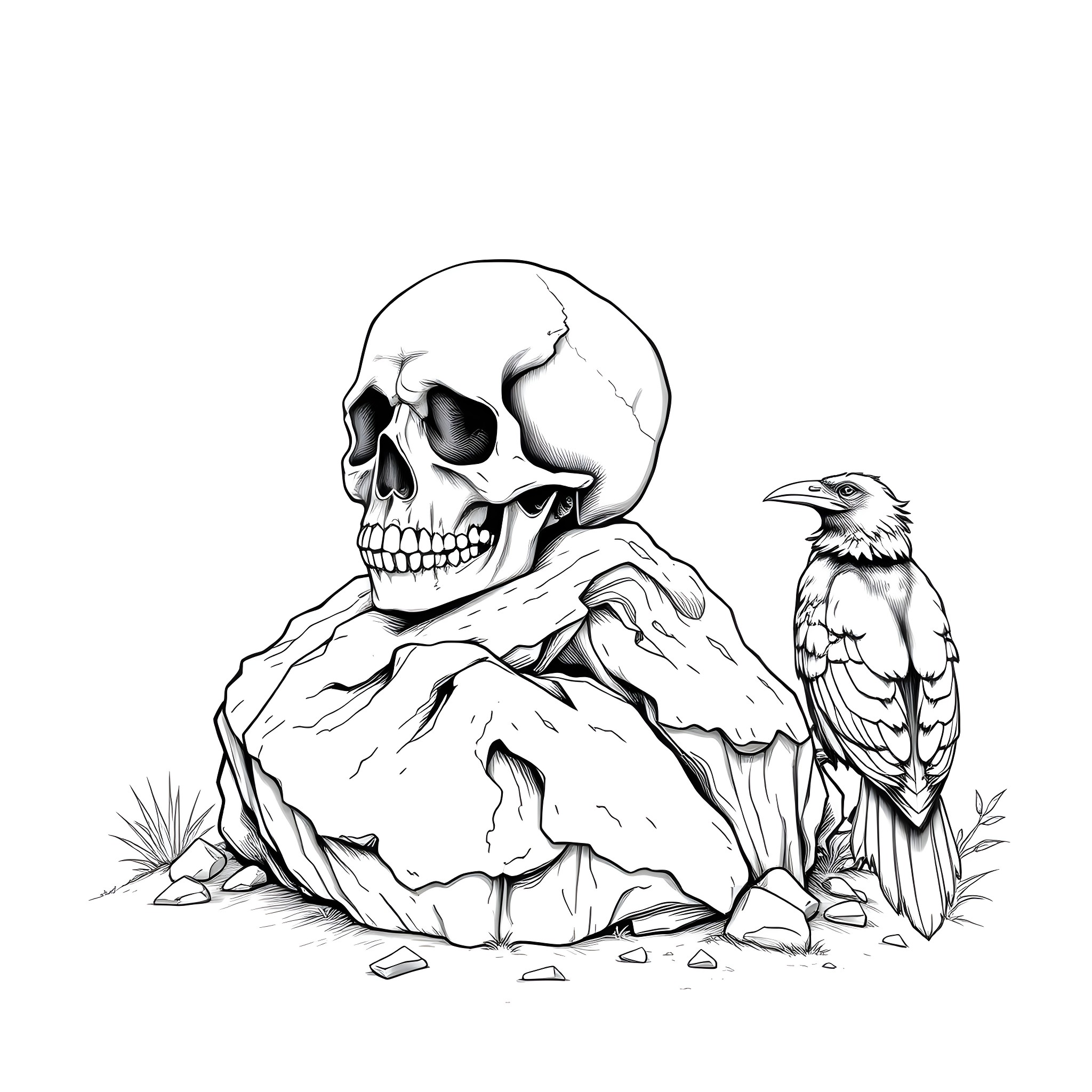 92 Best Skull Coloring Pages (Free Printable PDFs)
