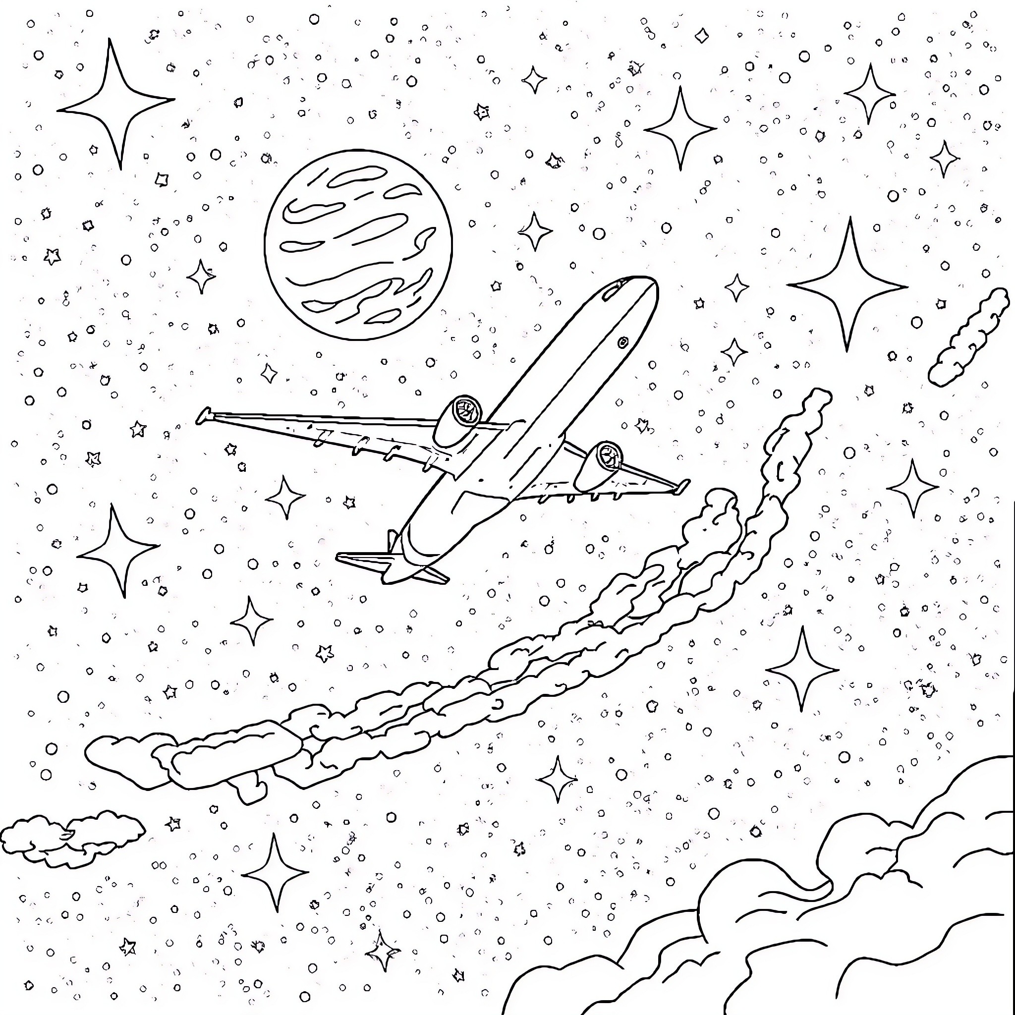 Best Airbus Coloring Pages (Free Printable PDF)