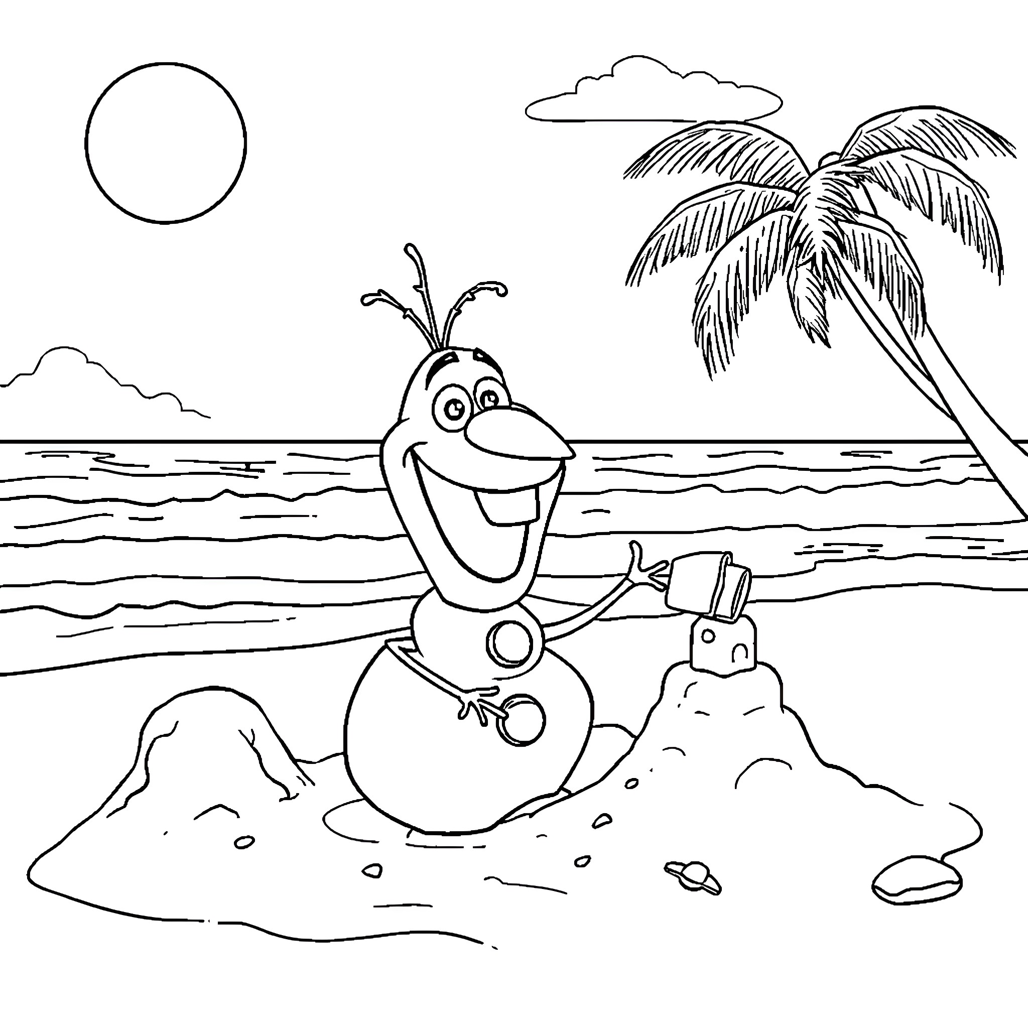 43 Best Olaf Coloring Pages (Free Printable PDFs)
