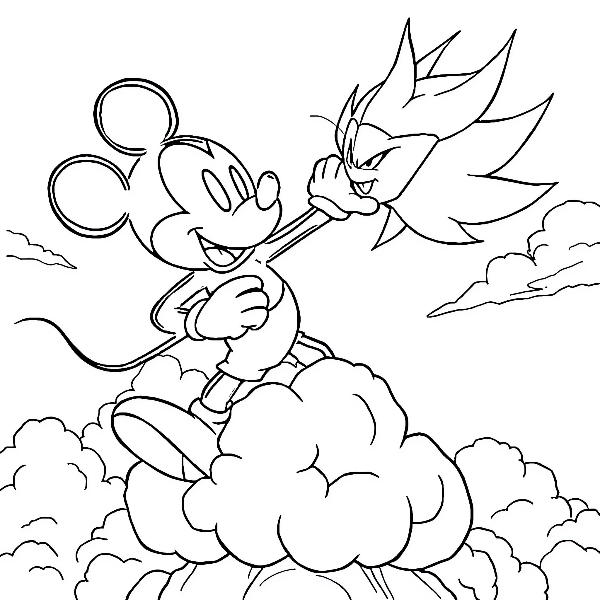 Best Mickey Mouse Coloring Pages (Free Printable PDF)