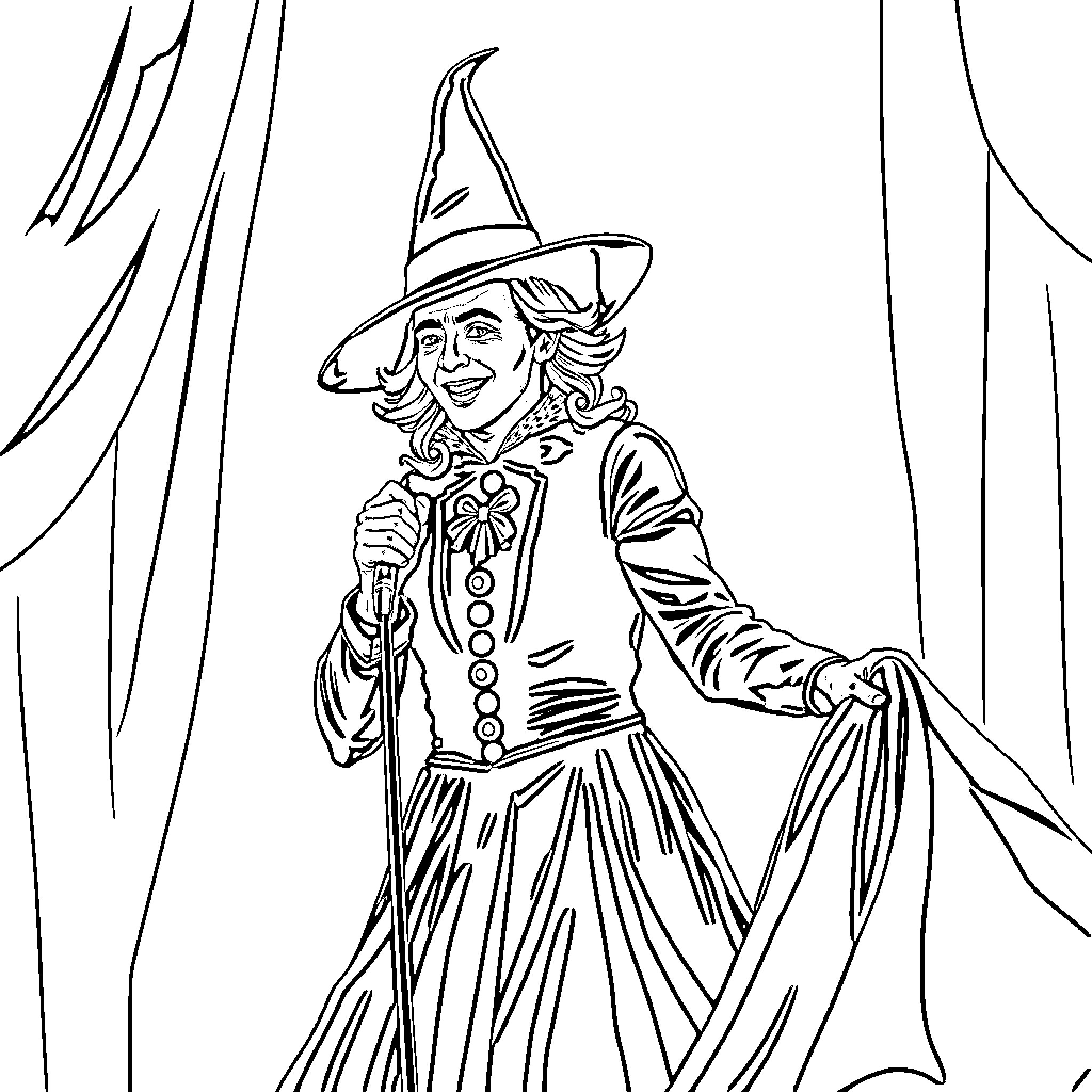 Best Elphaba Coloring Pages (Free Printable PDF)
