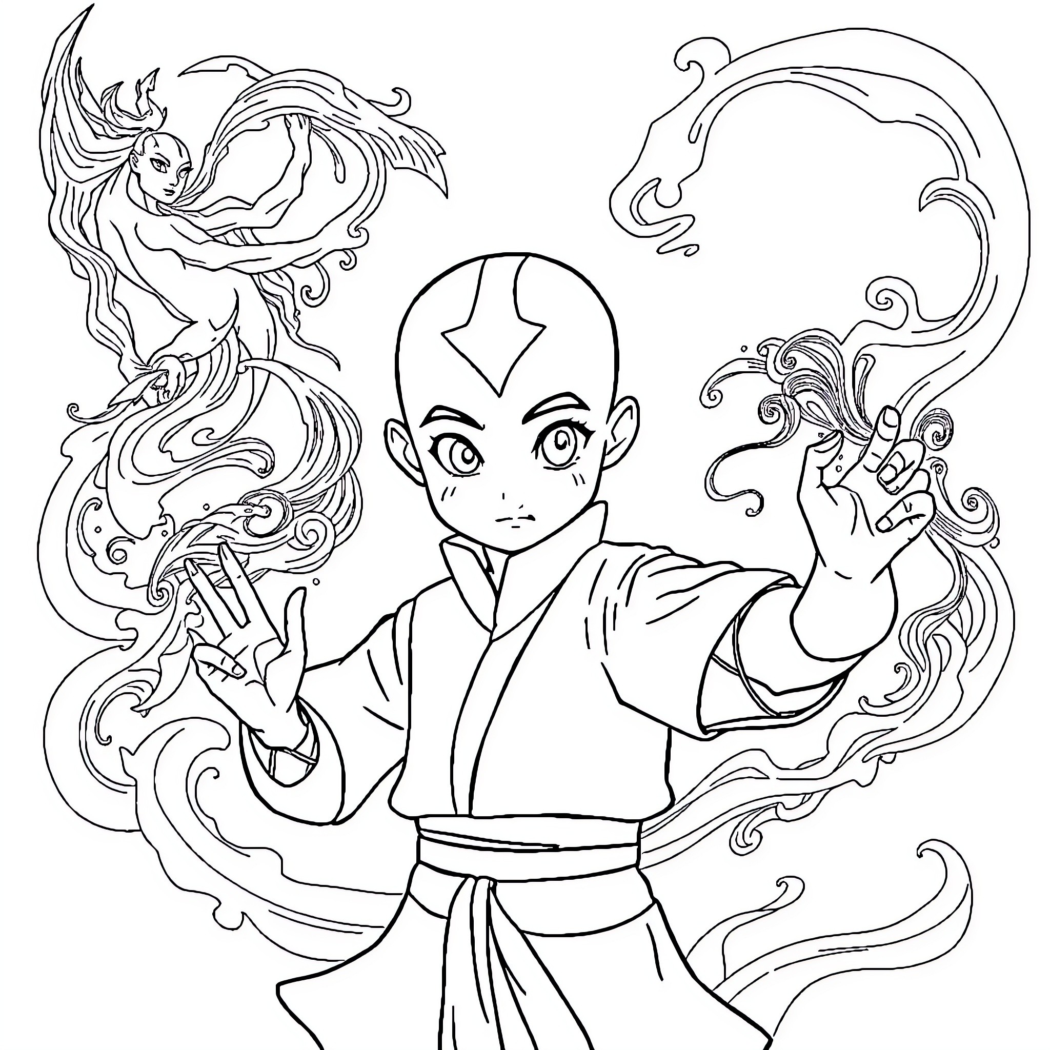 Best Avatar Coloring Pages (Free Printable PDF)
