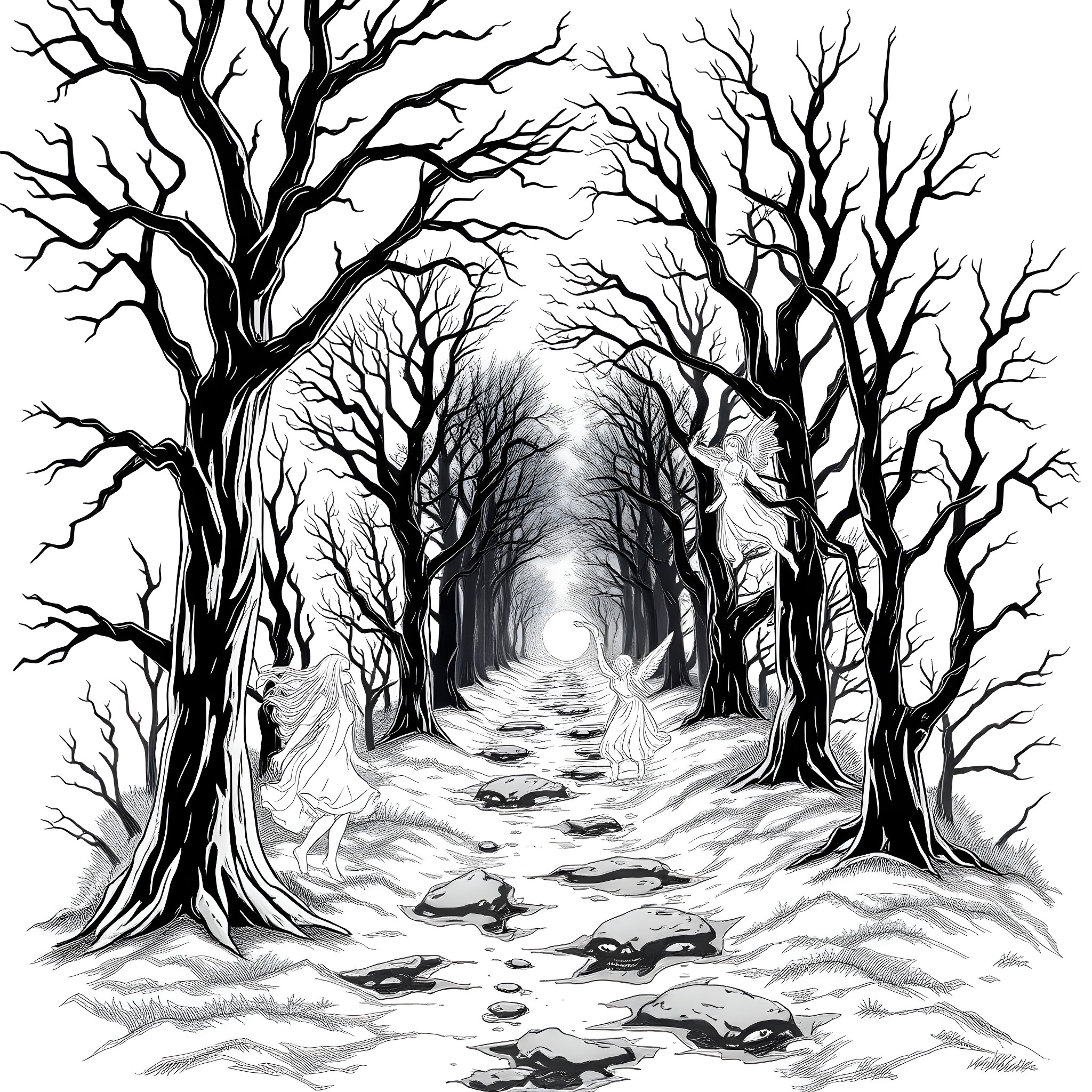 4 Best Supernatural Coloring Pages (Free Printable PDFs)