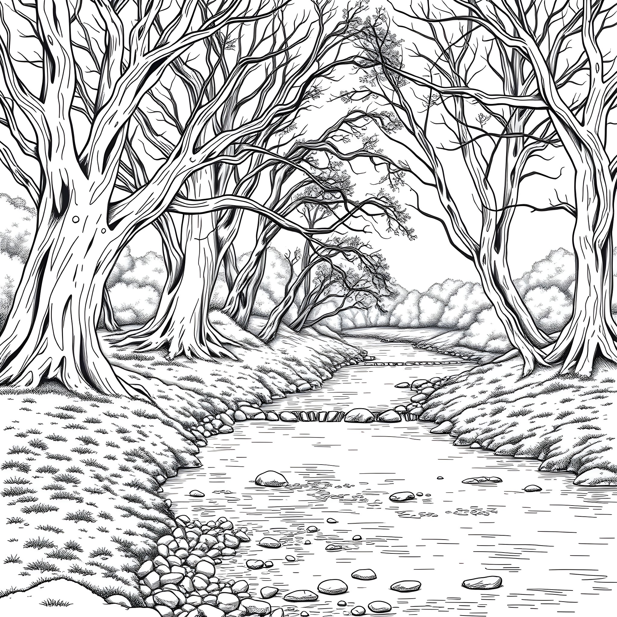 Best Stream Coloring Pages (Free Printable PDF)