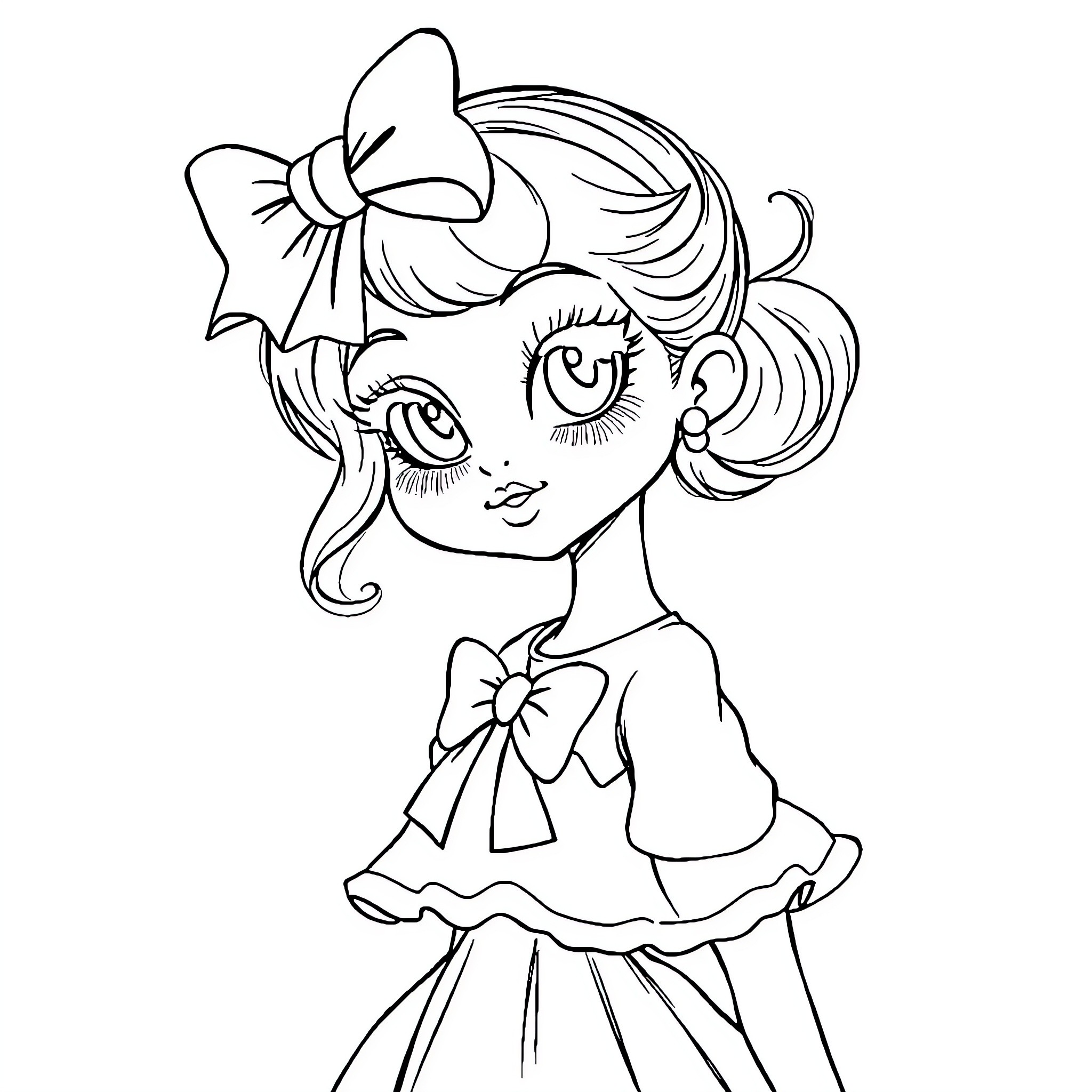 Best Bow Coloring Pages (Free Printable PDF)
