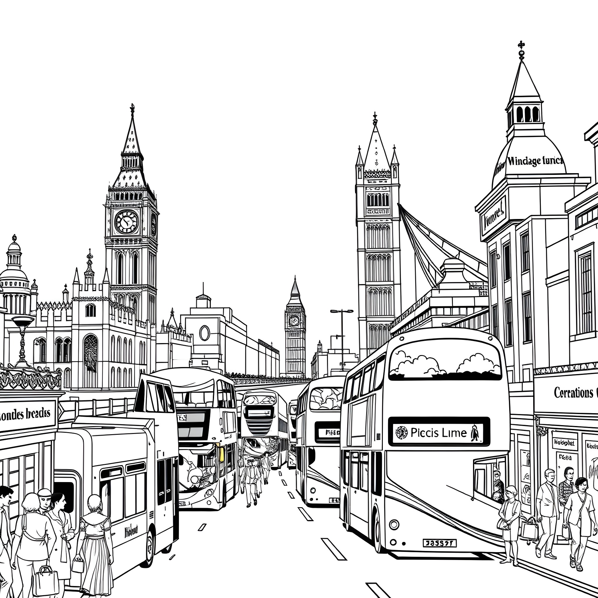 Best London Coloring Pages (Free Printable PDF)