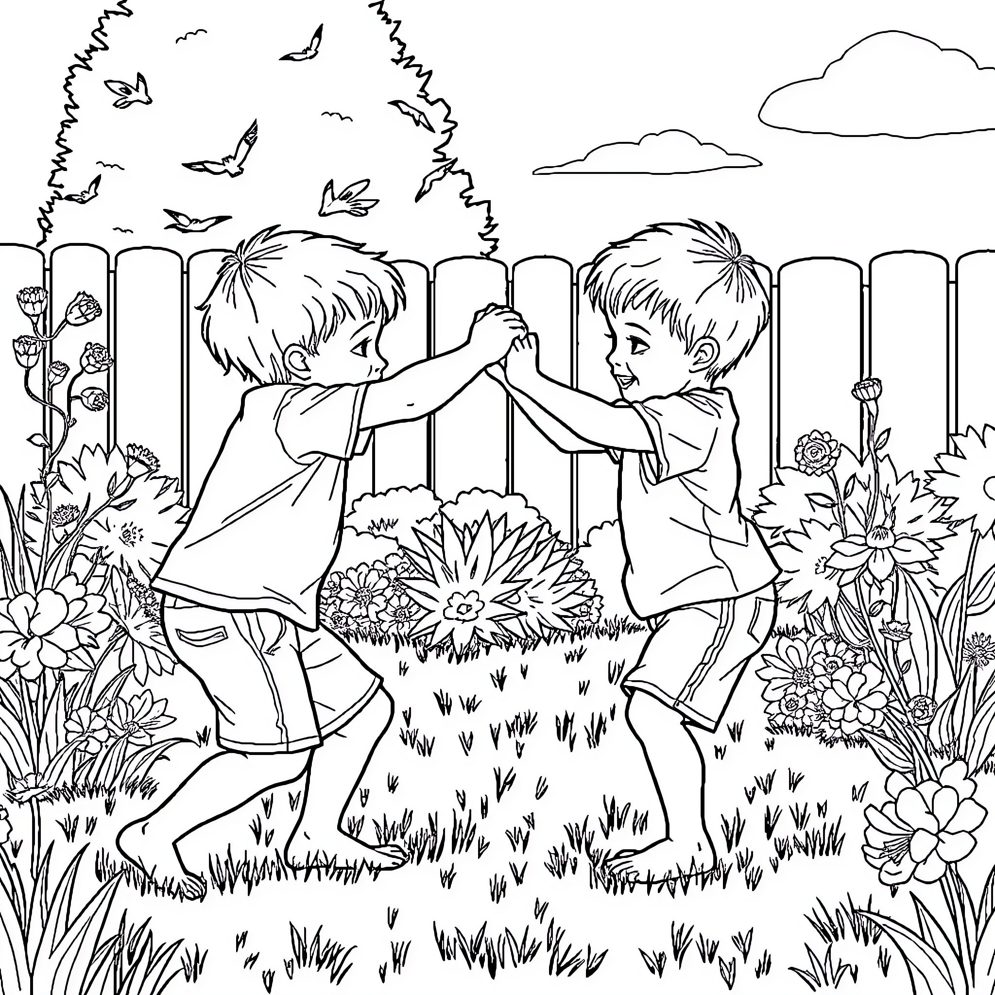 Best Brother Coloring Pages (Free Printable PDF)