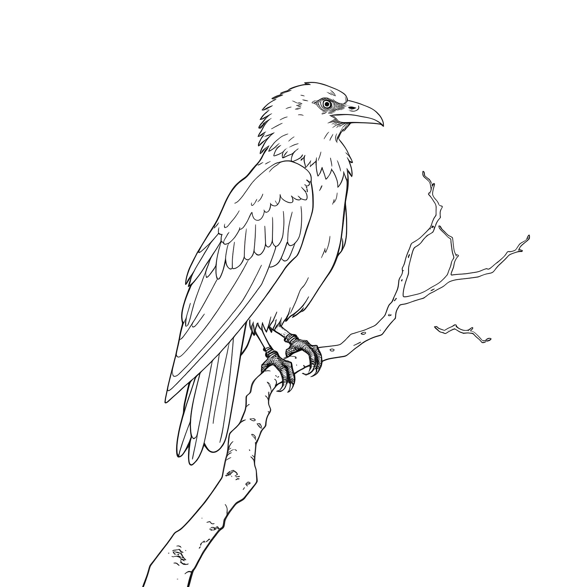 Best Crow Coloring Pages (Free Printable PDF)