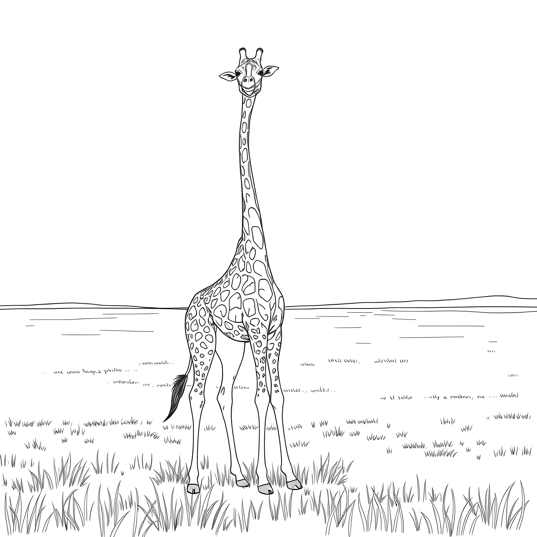 47 Best Giraffe Coloring Pages (Free Printable PDFs)