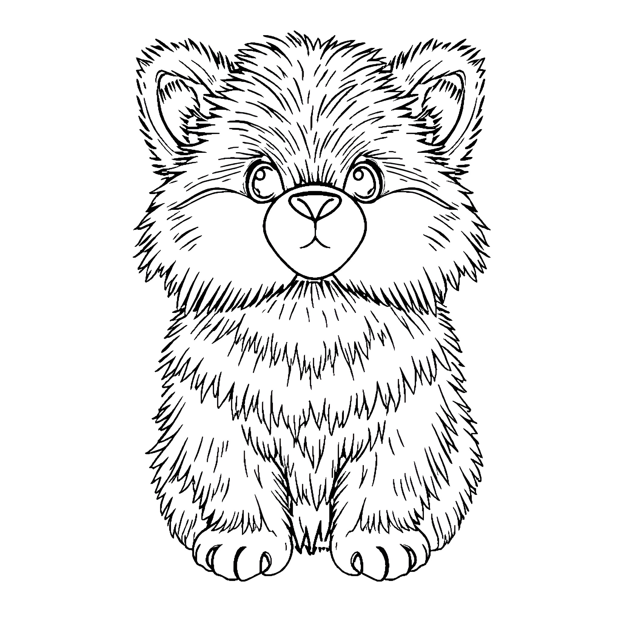 1 Best Fur Coloring Pages (Free Printable PDFs)