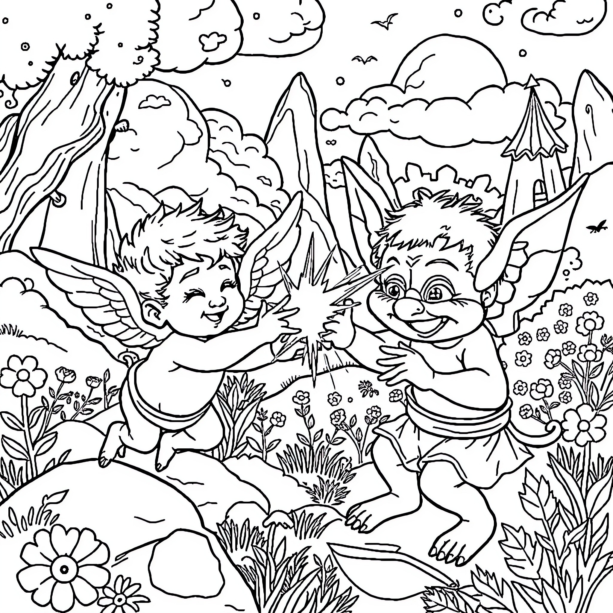 Best Cherub Coloring Pages (Free Printable PDF)