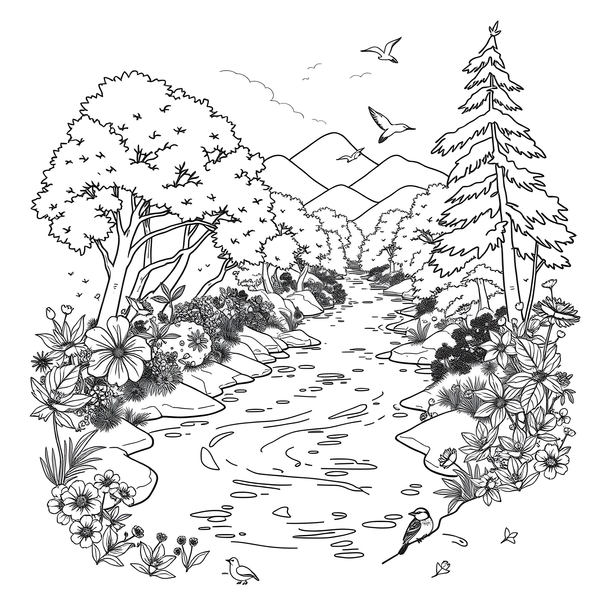 49 Best Tree Coloring Pages (Free Printable PDFs)