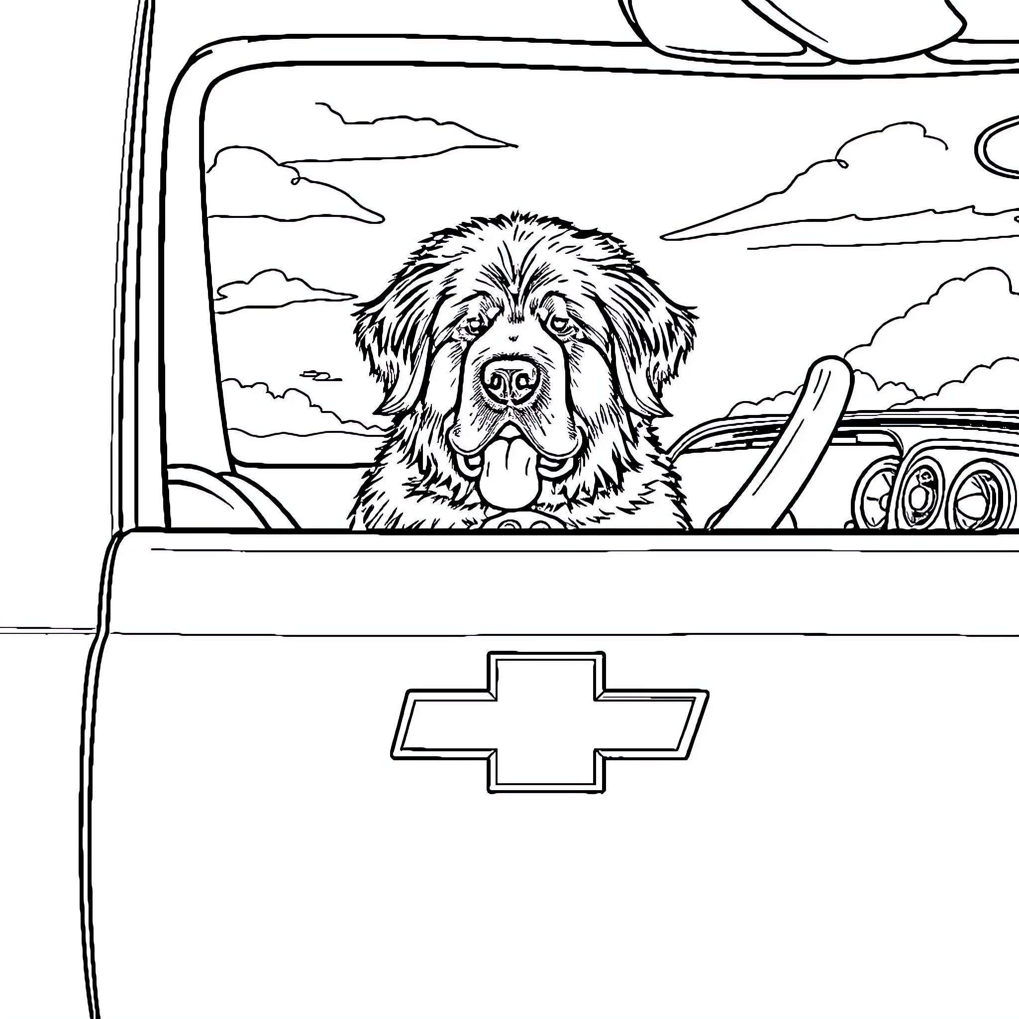Best Newfoundland Coloring Pages (Free Printable PDF)