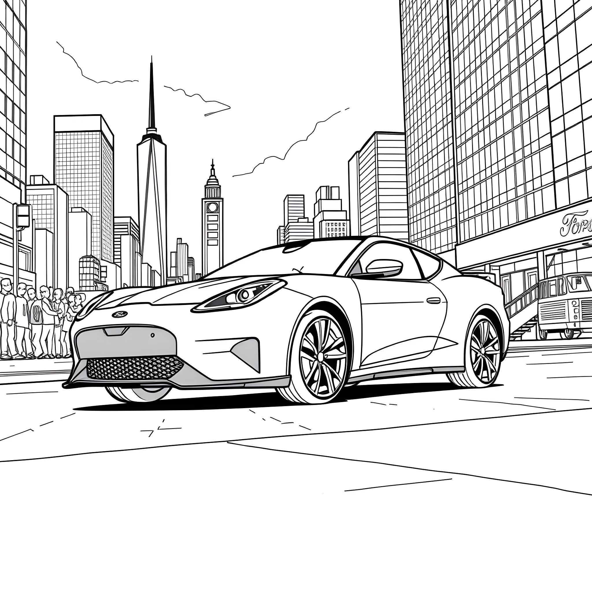 Best Ford Puma Coloring Pages (Free Printable PDF)