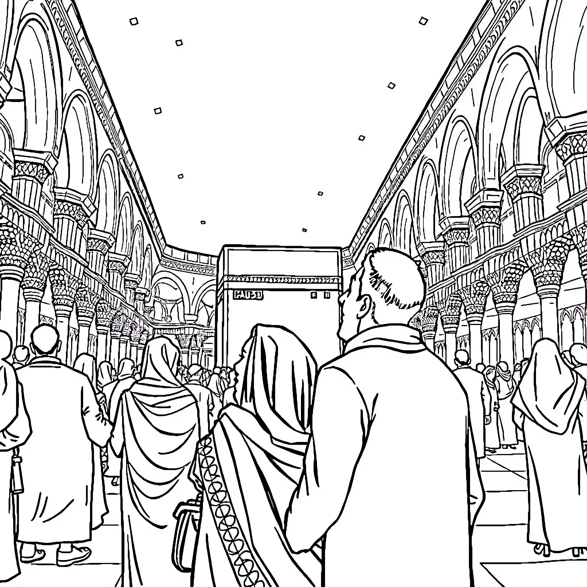 4 Best Kaaba Coloring Pages (Free Printable PDFs)