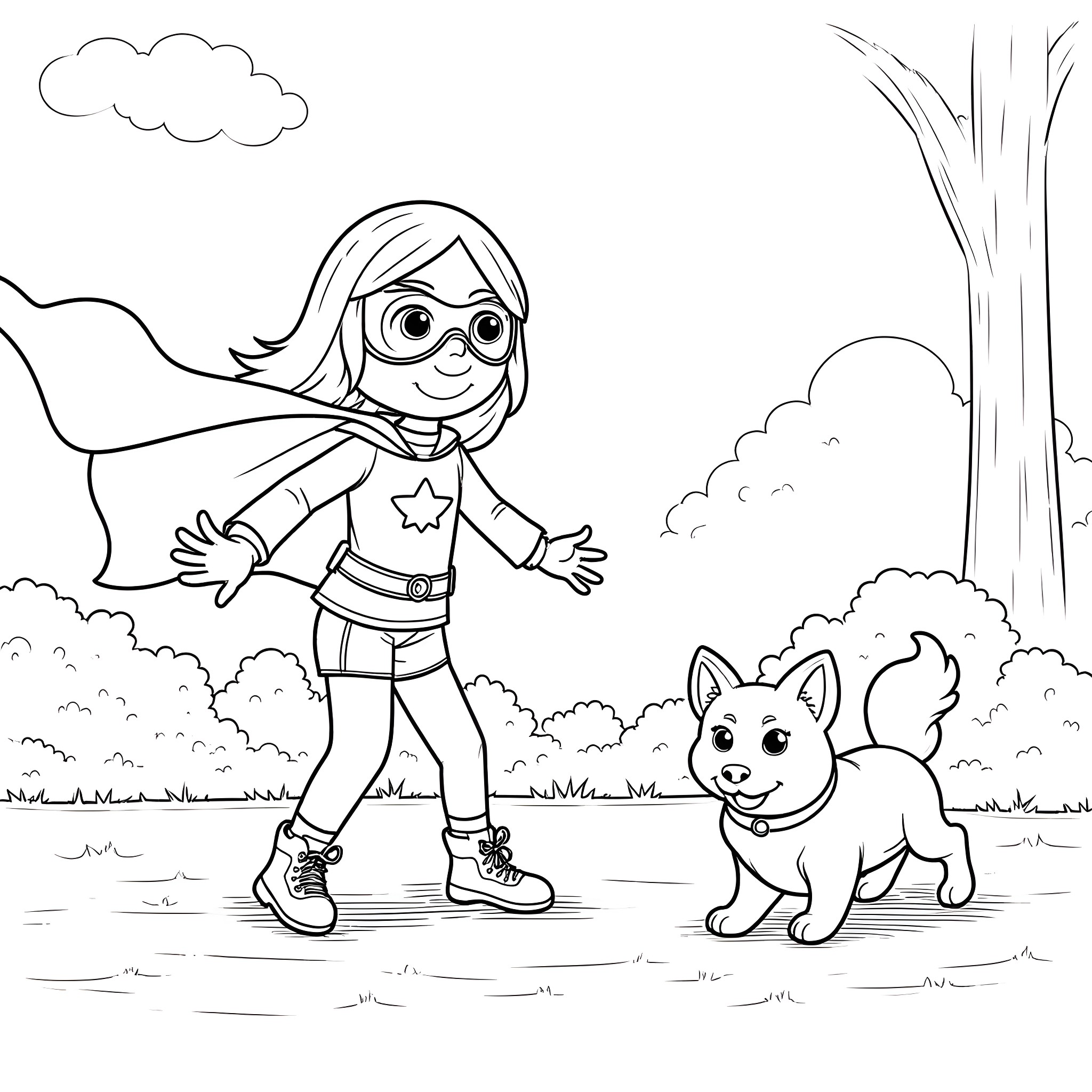 Best Superhero Coloring Pages (Free Printable PDF)