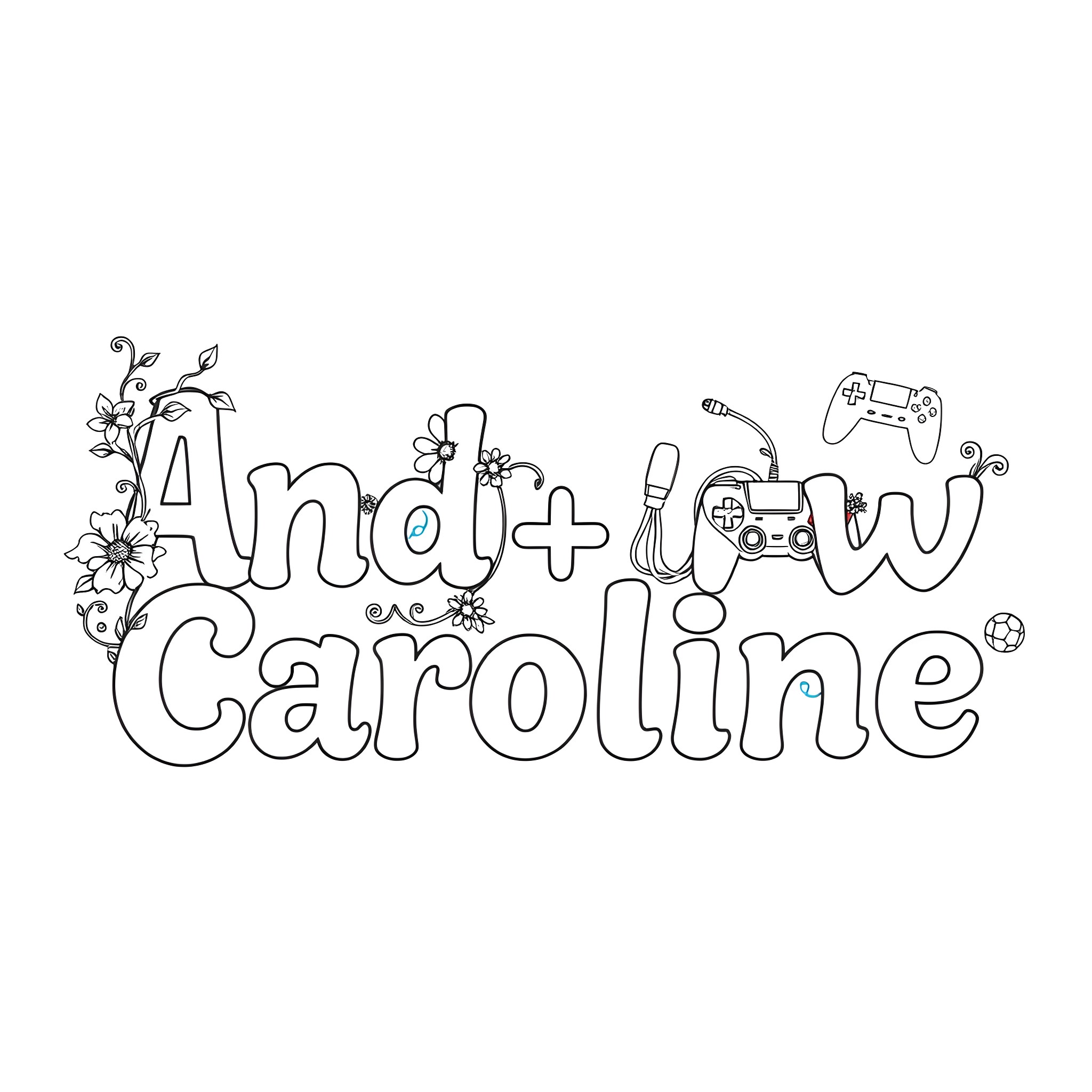 18 Best Bubble Letter Coloring Pages (Free Printable PDFs)