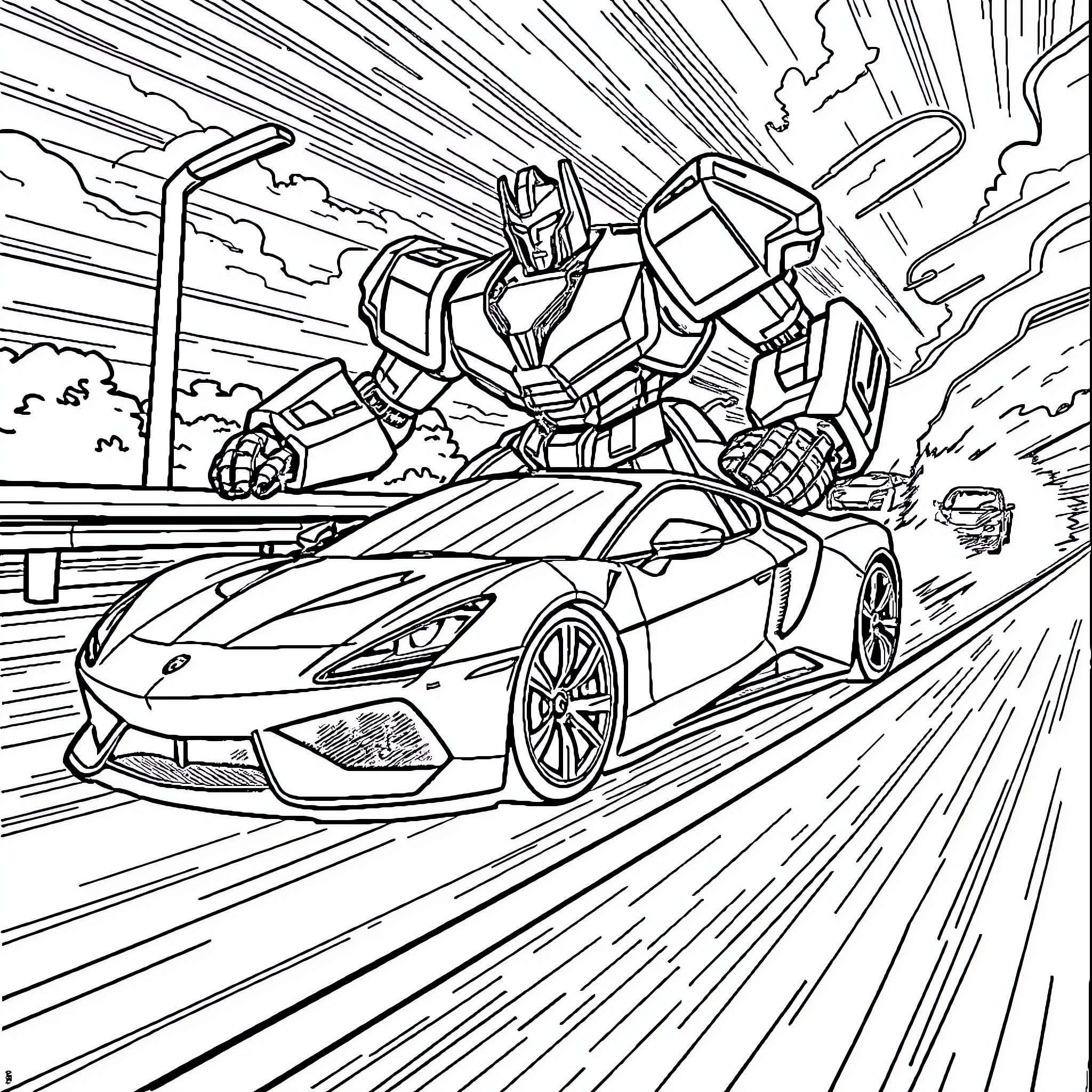 Best Car Coloring Pages (Free Printable PDF)