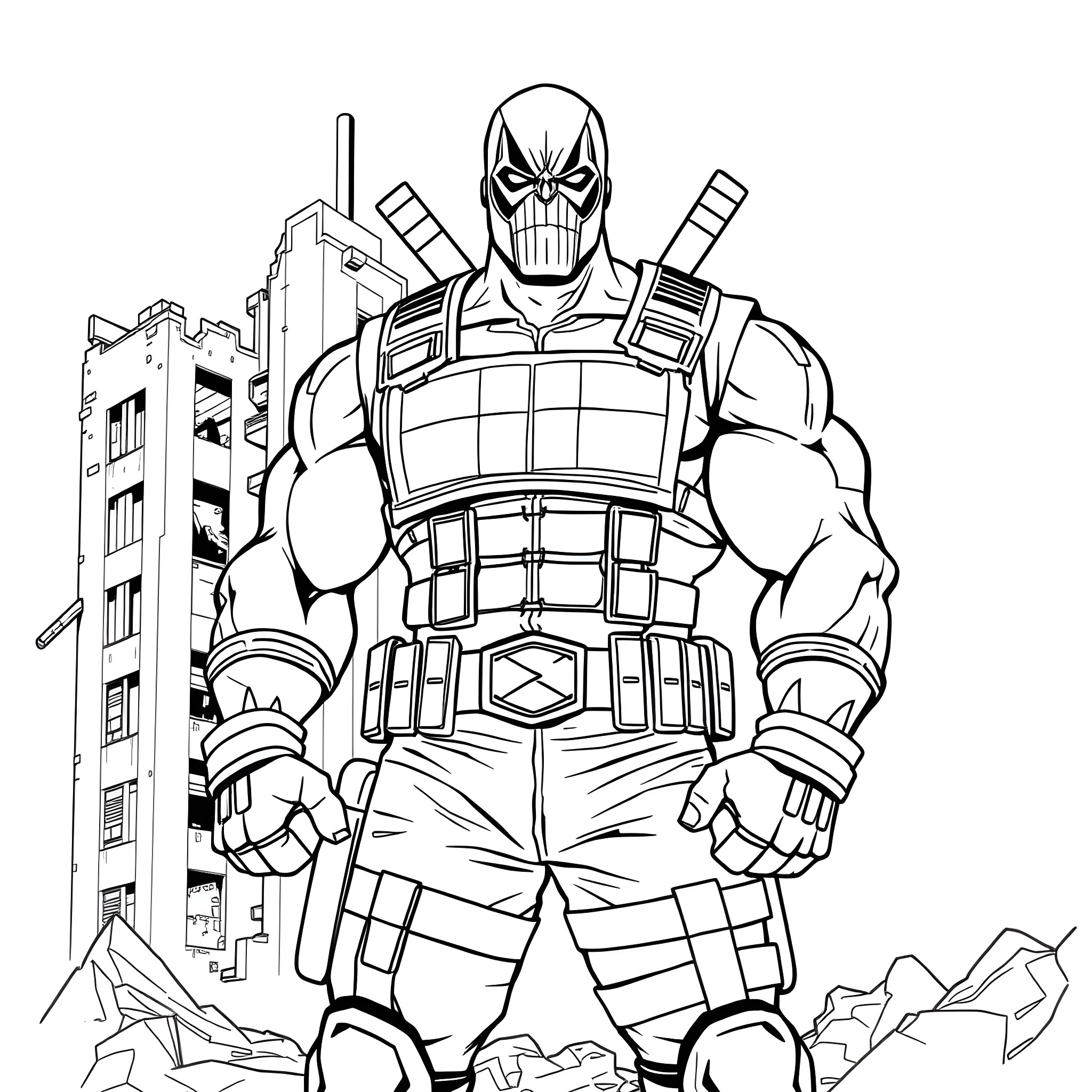 107 Best Bane Coloring Pages (Free Printable PDFs)