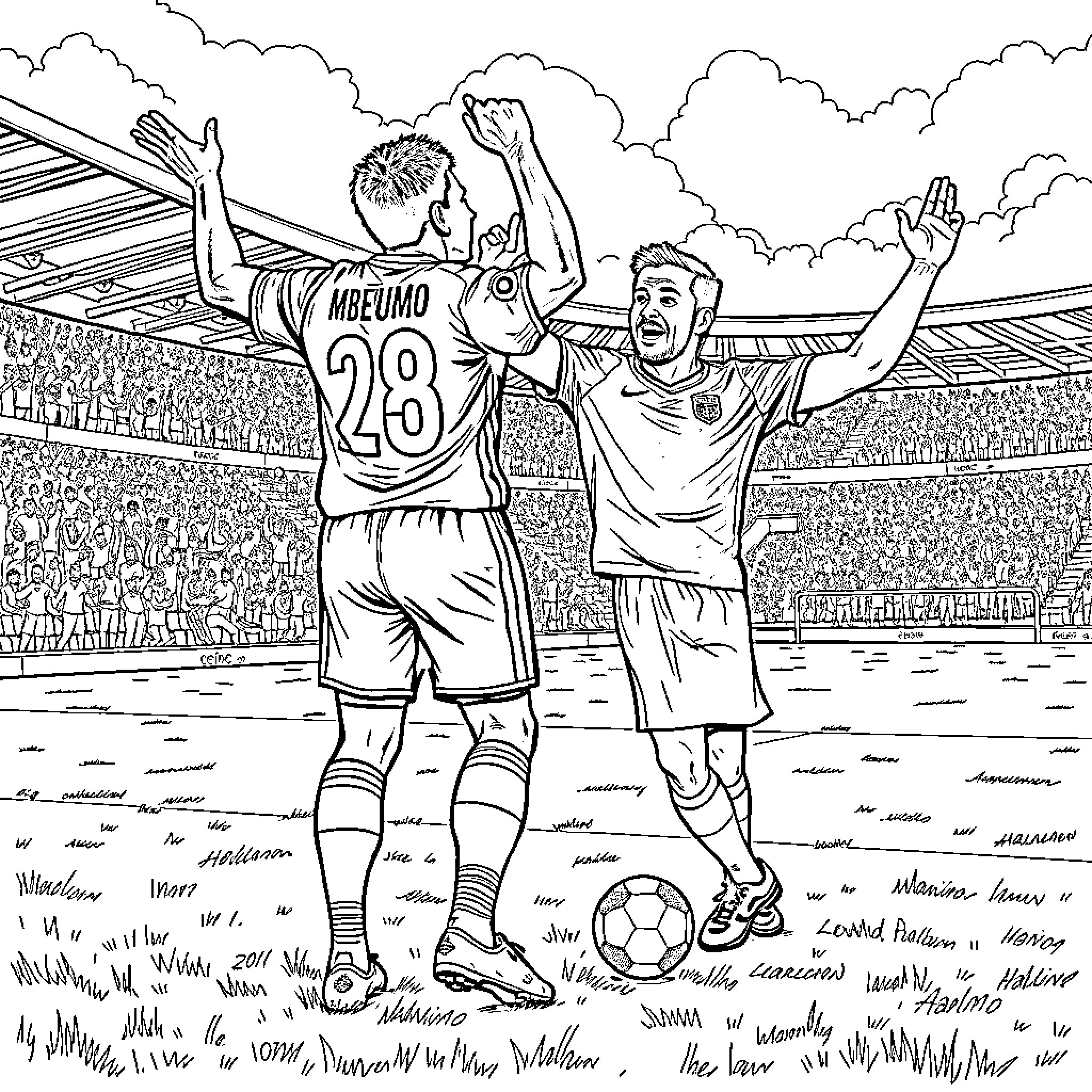 Best Bryan Mbuemo Coloring Pages (Free Printable PDF)