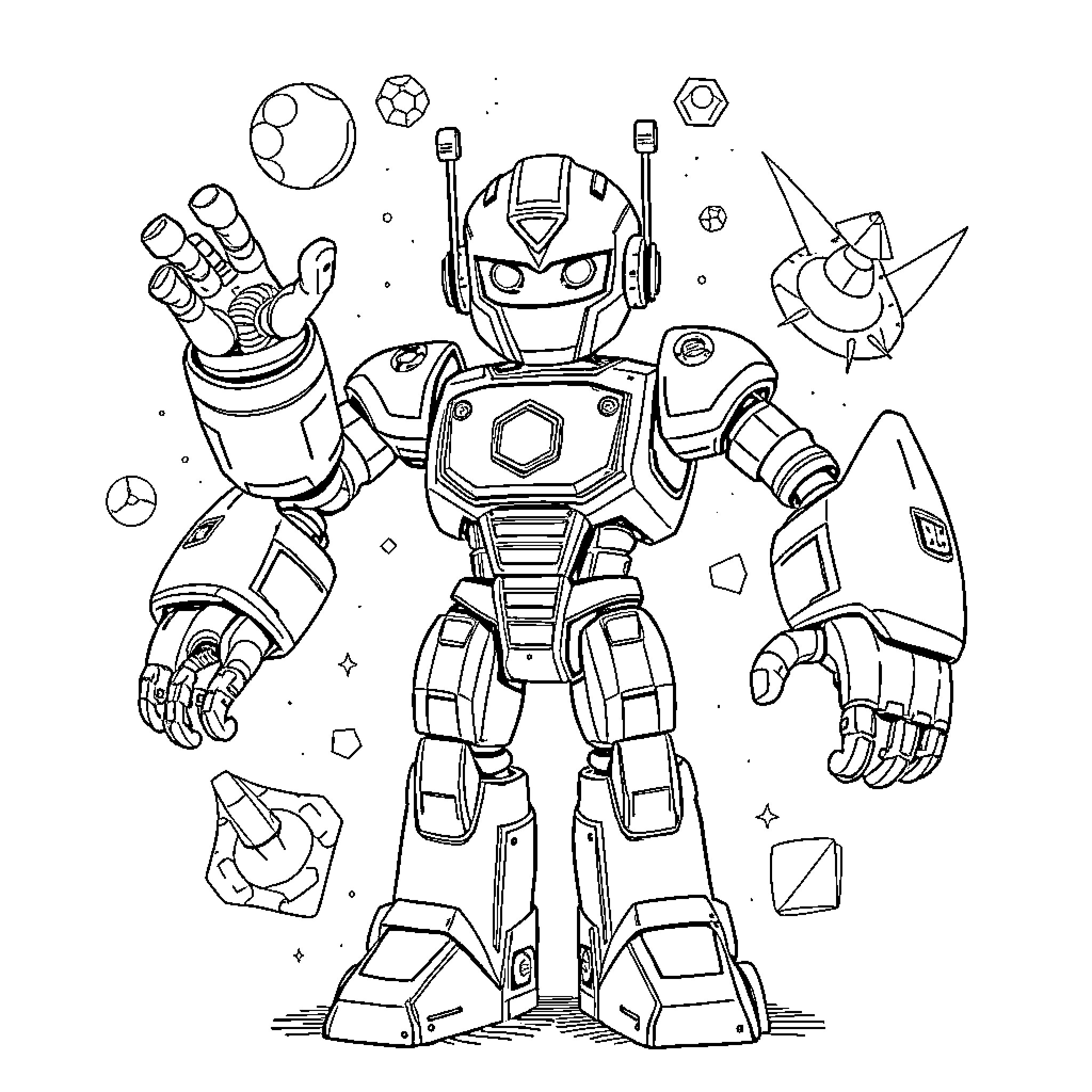 Best Astrobot Coloring Pages (Free Printable PDF)