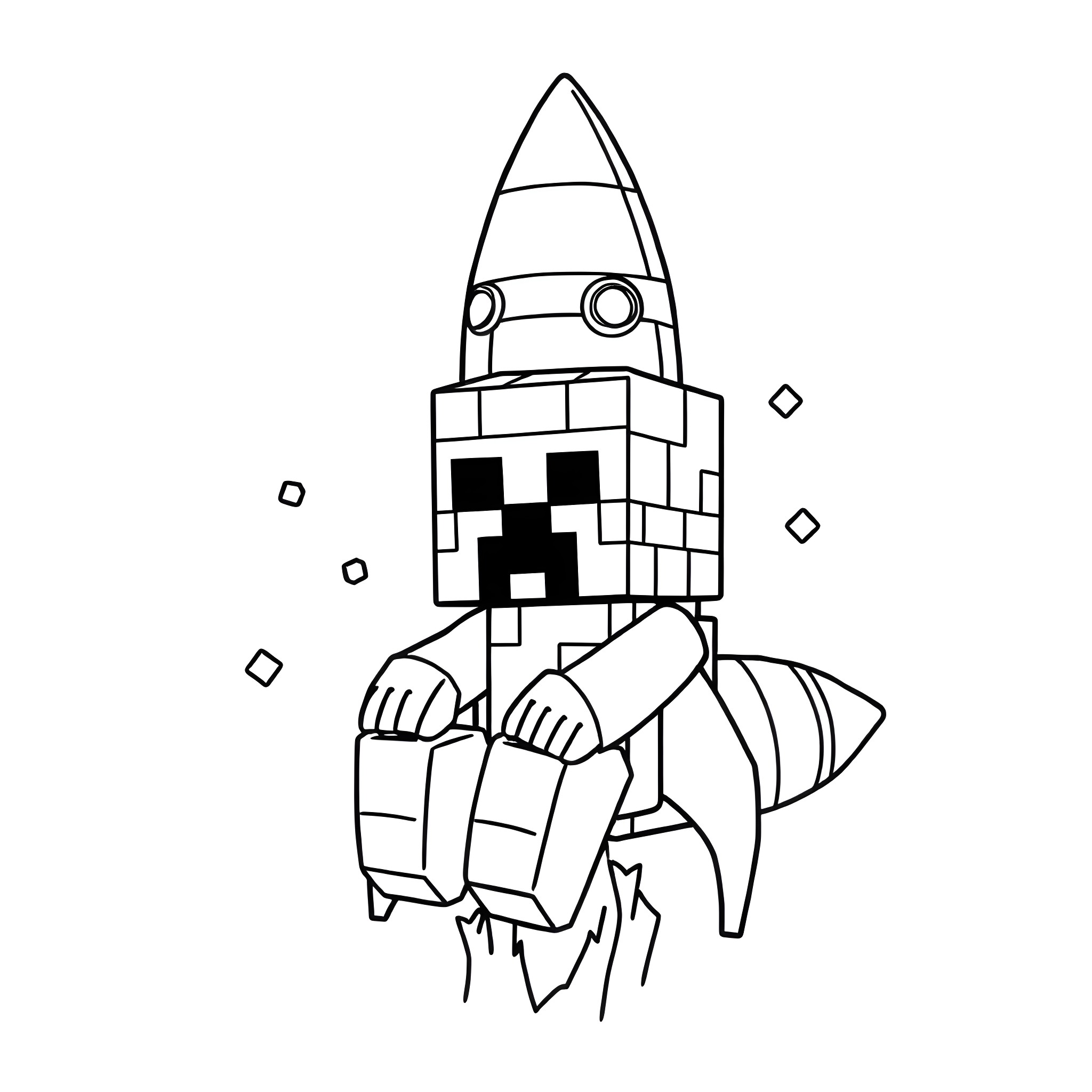 Best Creeper Coloring Pages (Free Printable PDF)