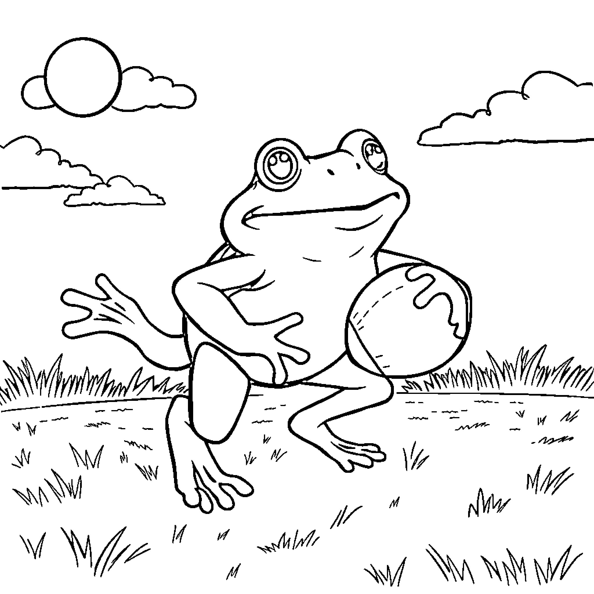 Best Bullfrog Coloring Pages (Free Printable PDF)