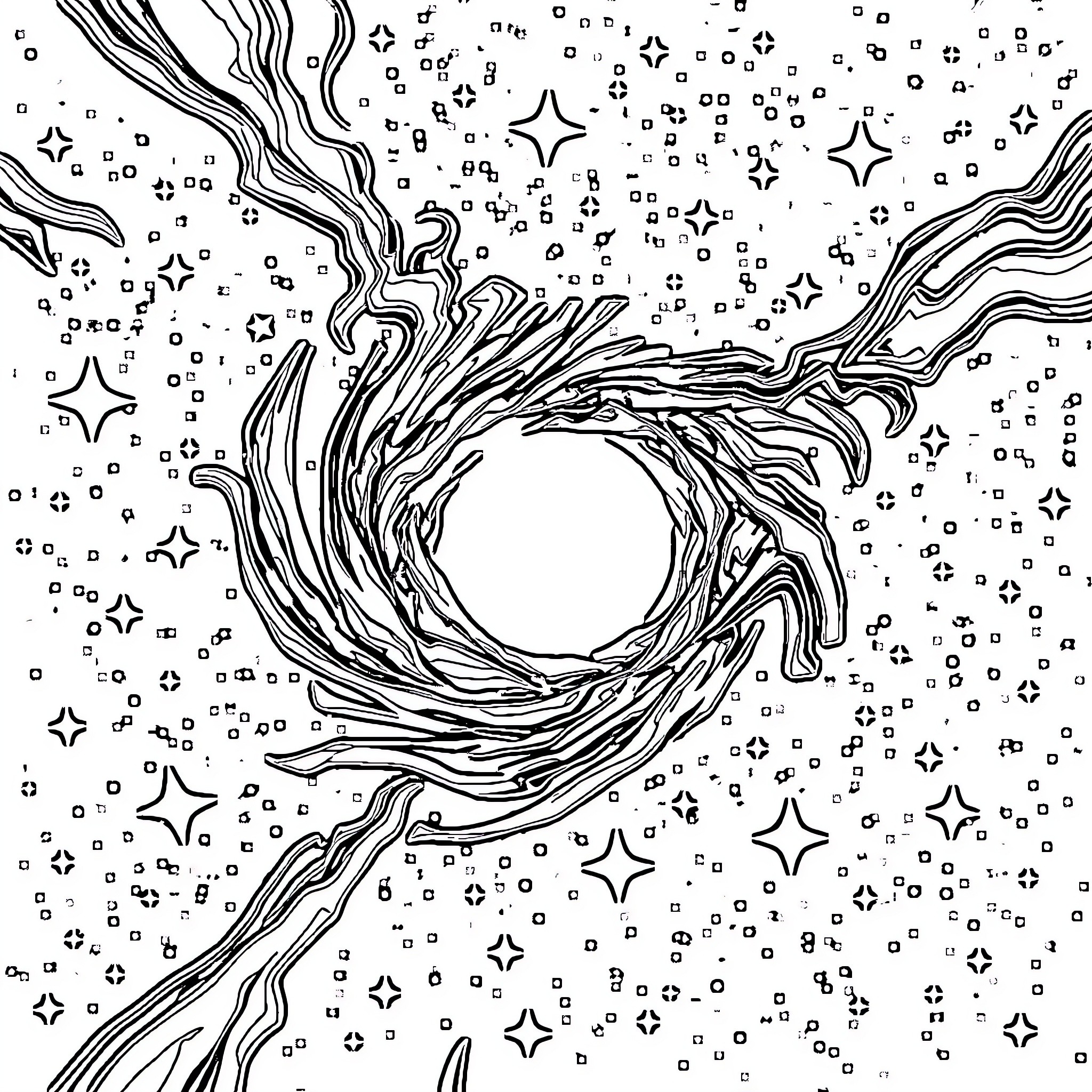 Best Black Hole Coloring Pages (Free Printable PDF)