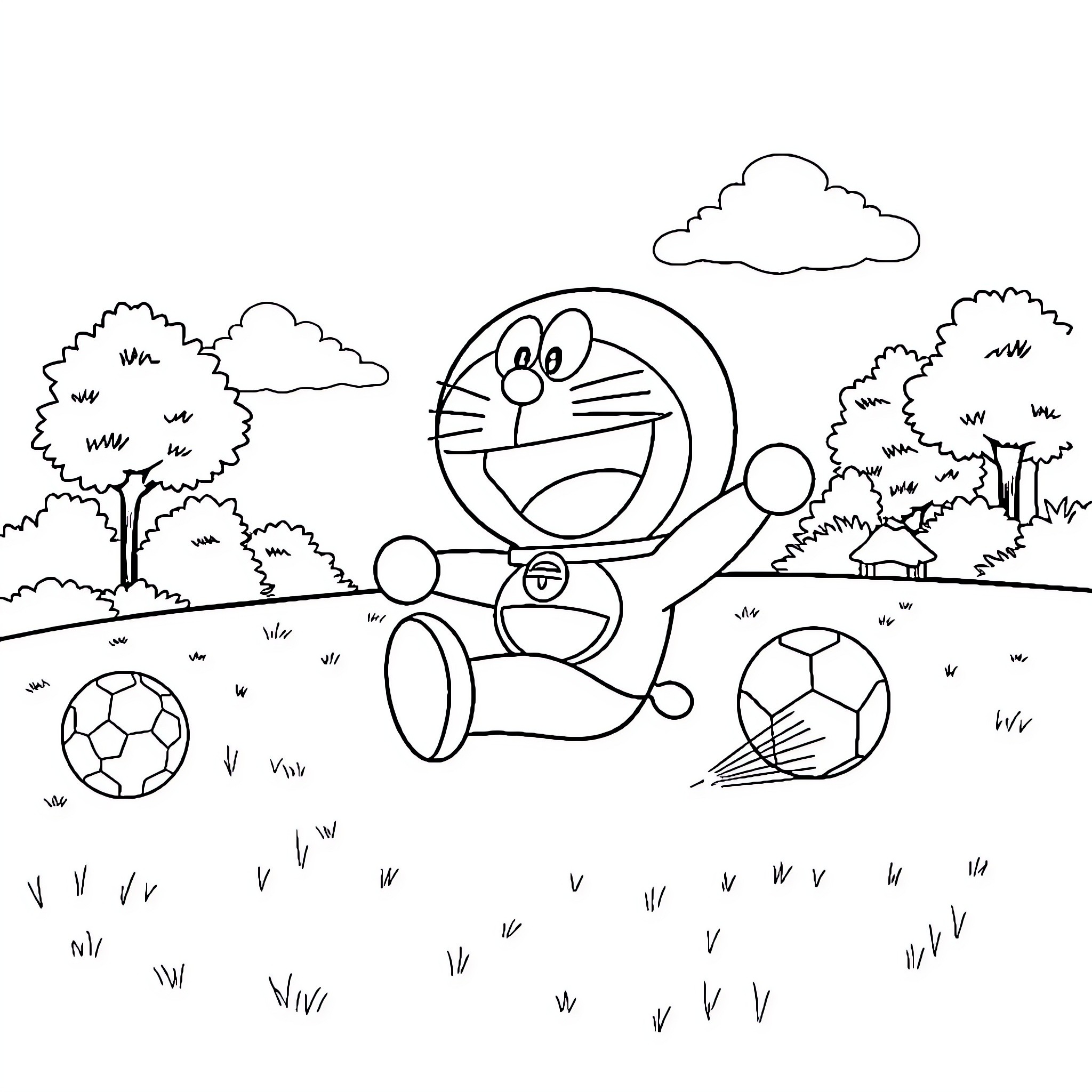 65 Best Doraemon Coloring Pages (Free Printable PDFs)