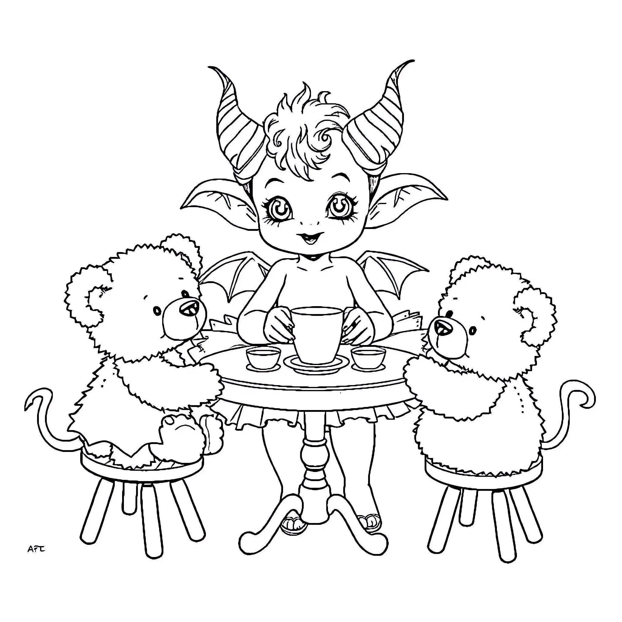 Best Demon Coloring Pages (Free Printable PDF)