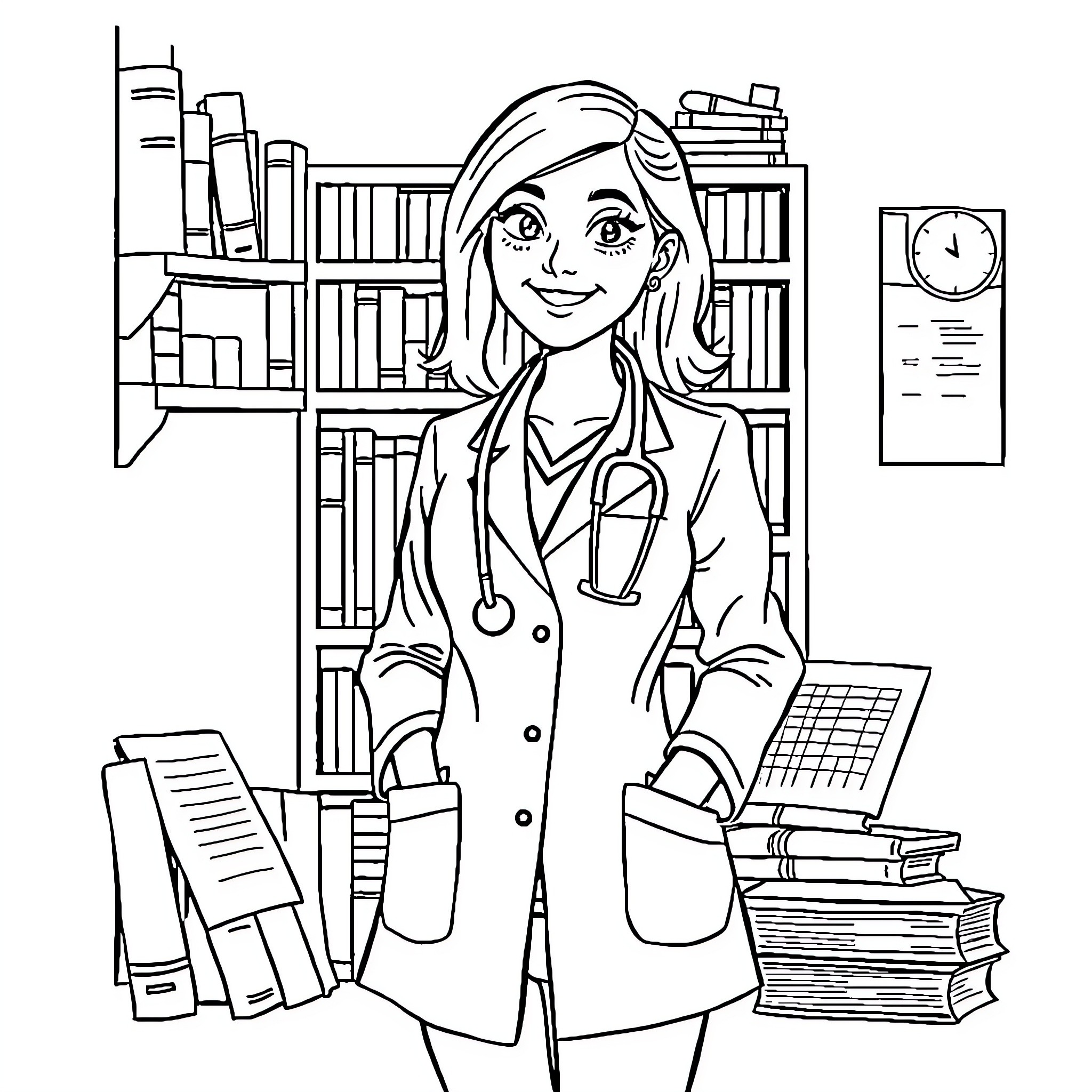 Best Dr. Brennen Coloring Pages (Free Printable PDF)