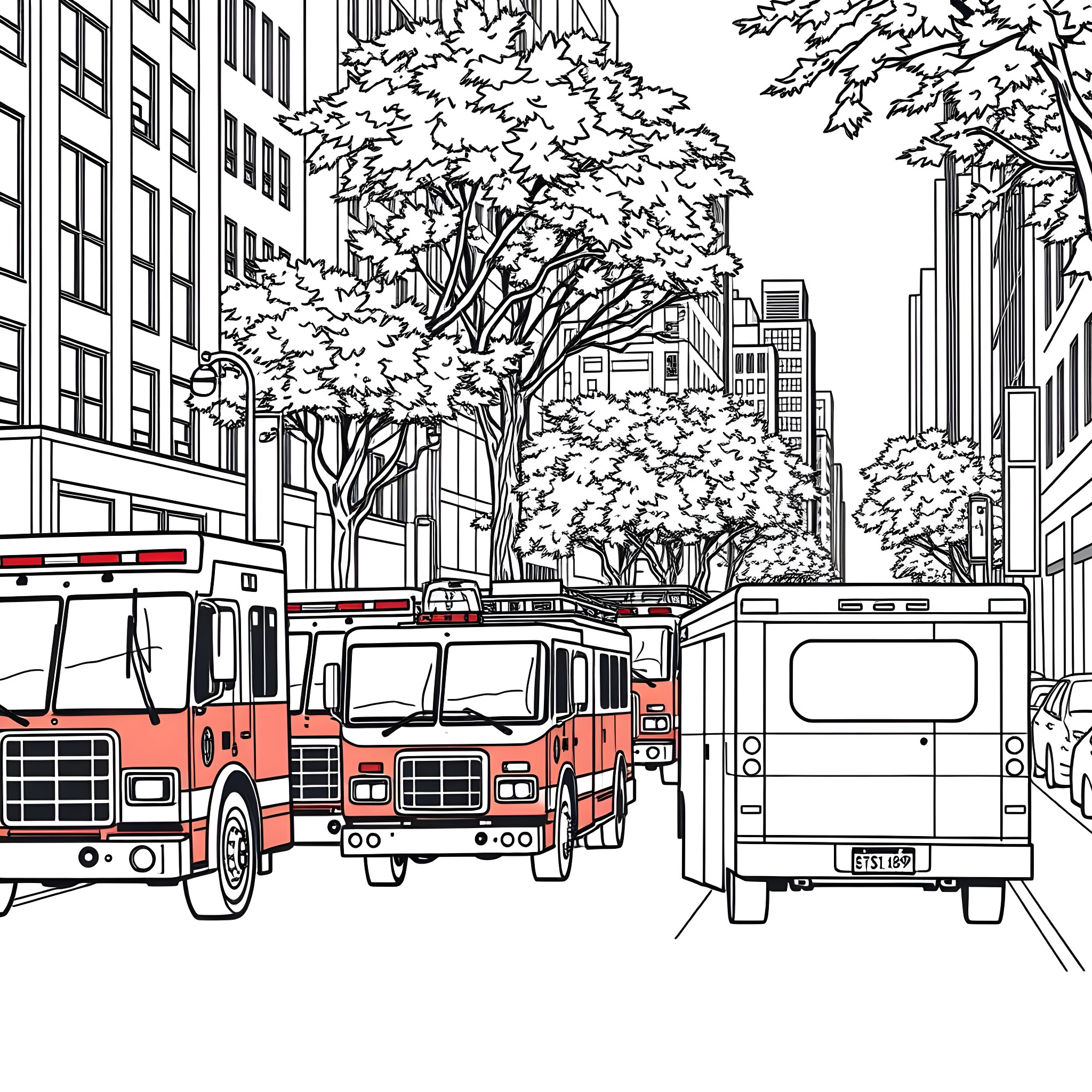 4 Best Emergency Car Coloring Pages (Free Printable PDFs)
