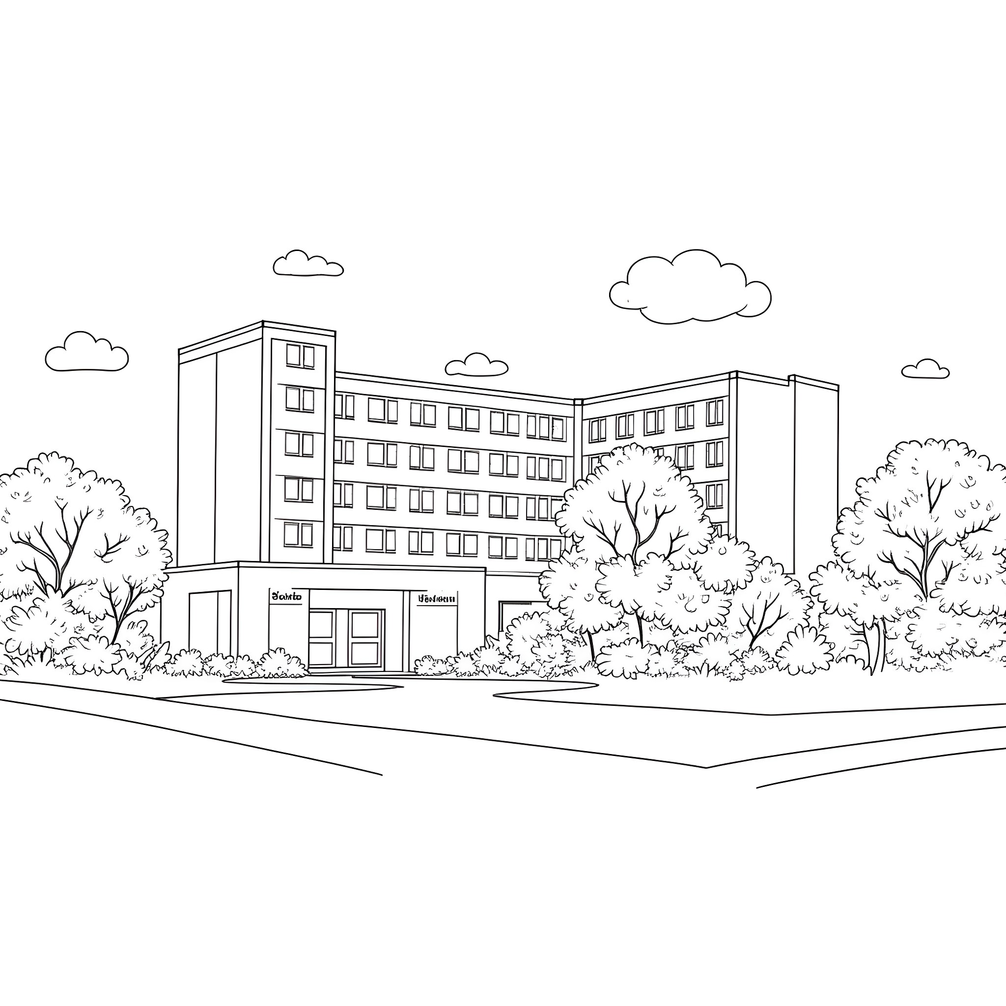 Best Hospital Coloring Pages (Free Printable PDF)