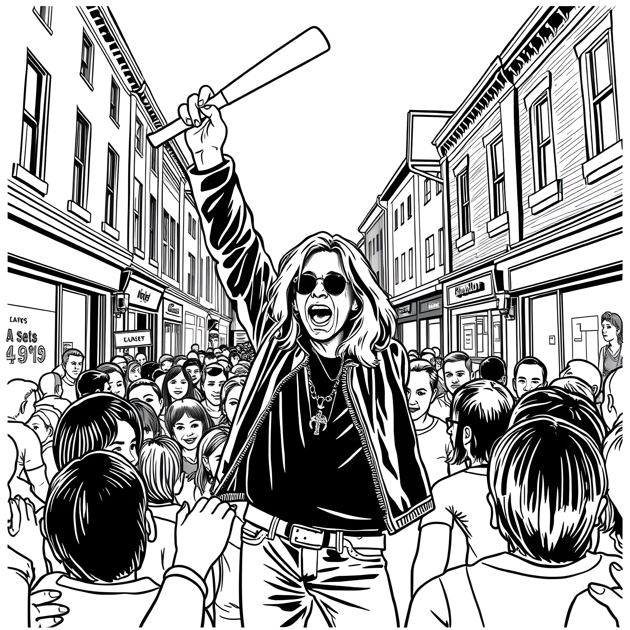 Best Ozzy Osbourne Coloring Pages (Free Printable PDF)