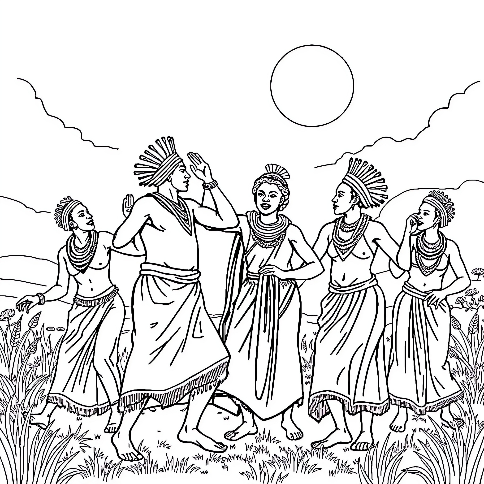 4 Best Tribe Coloring Pages (Free Printable PDFs)