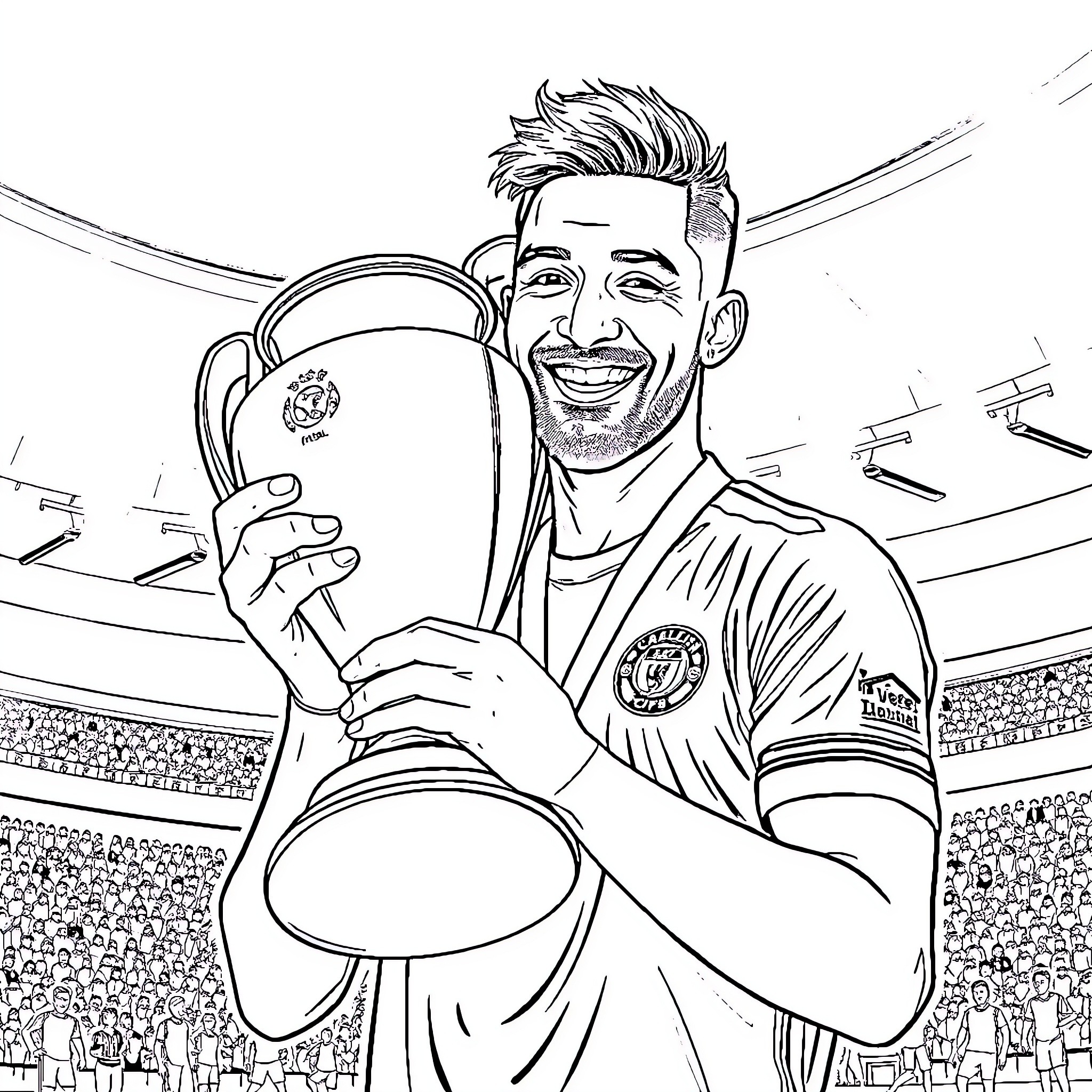 Best Lamine Yamal Coloring Pages (Free Printable PDF)