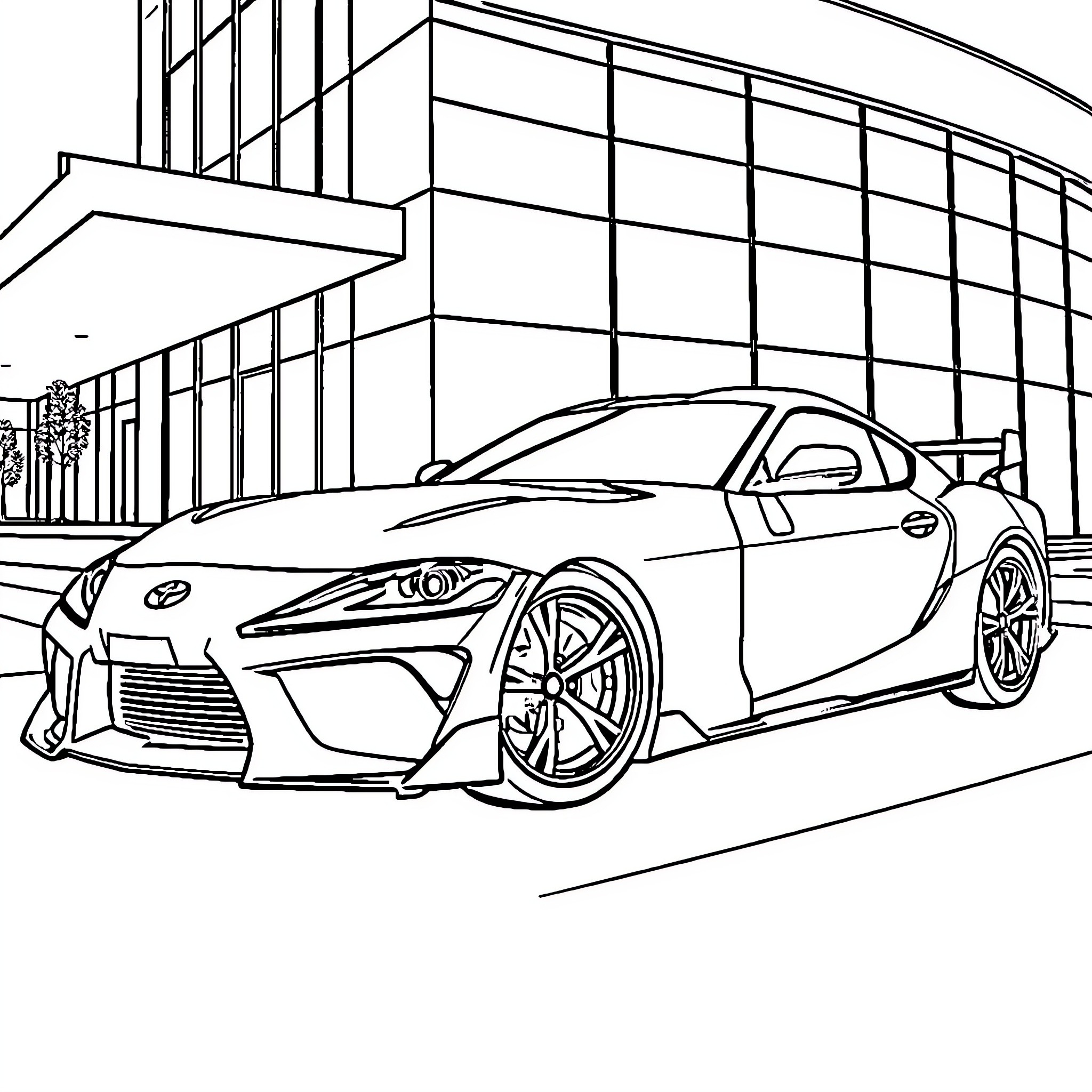 Best Toyota Supra Coloring Pages (Free Printable PDF)