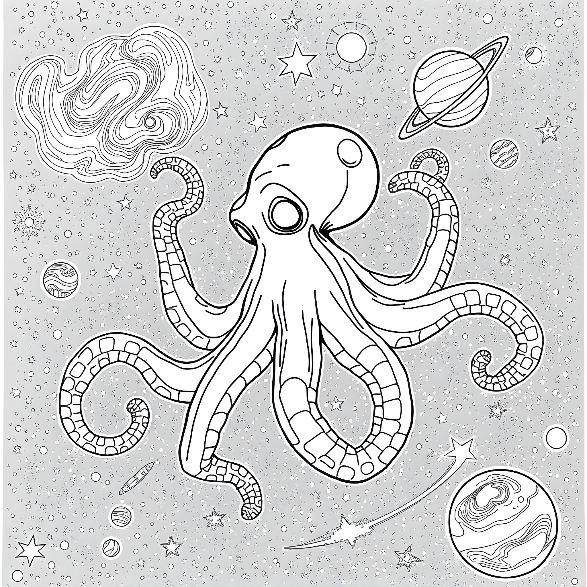 Best Octopus Coloring Pages (Free Printable PDF)