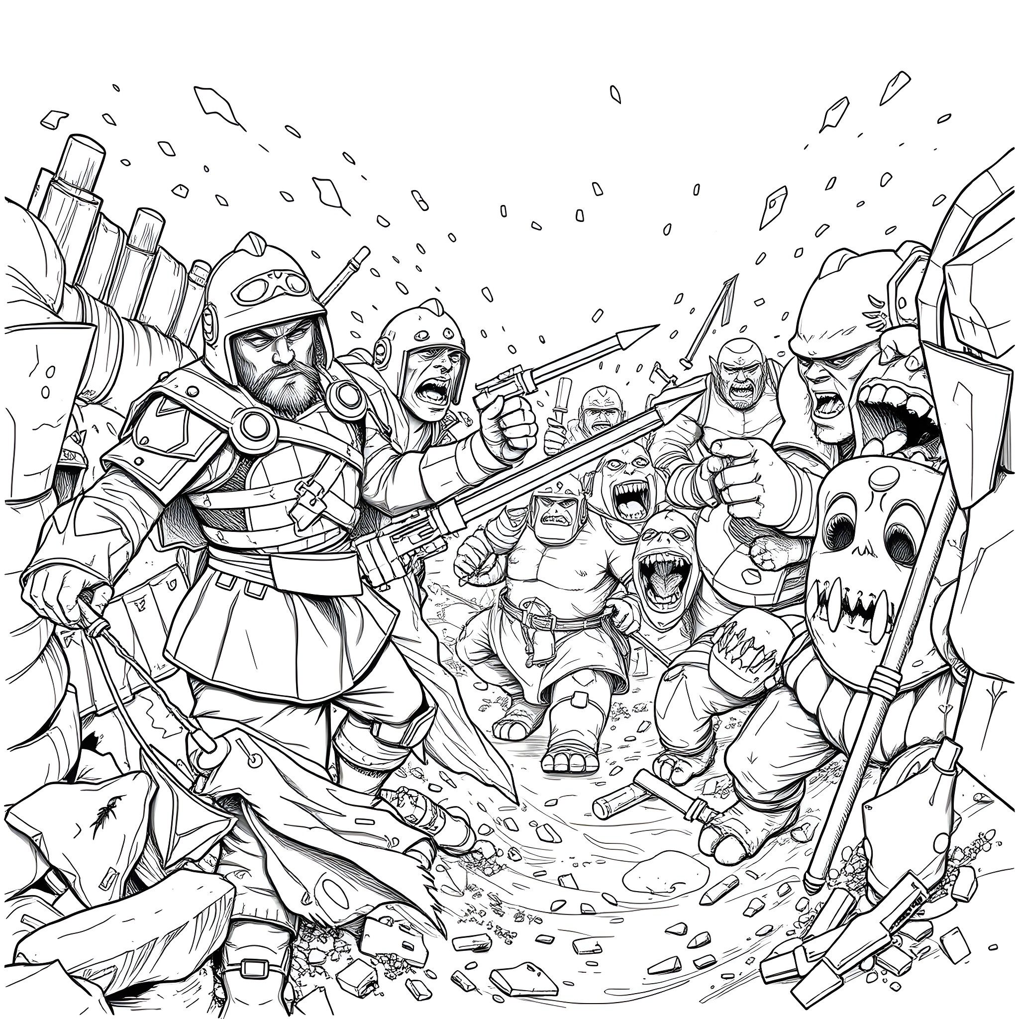 Best Imperial Guard Coloring Pages (Free Printable PDF)