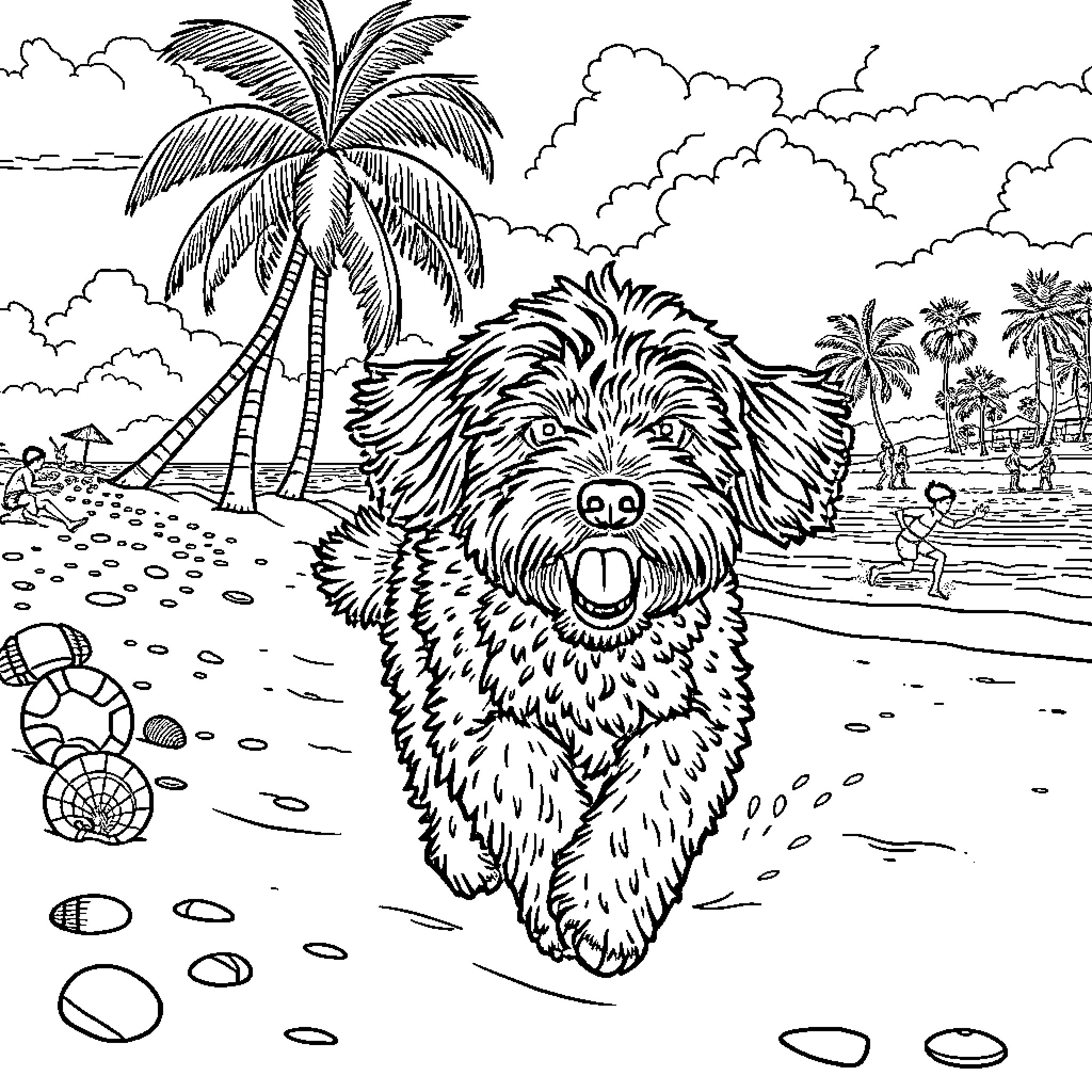 Best Cockapoo Coloring Pages (Free Printable PDF)
