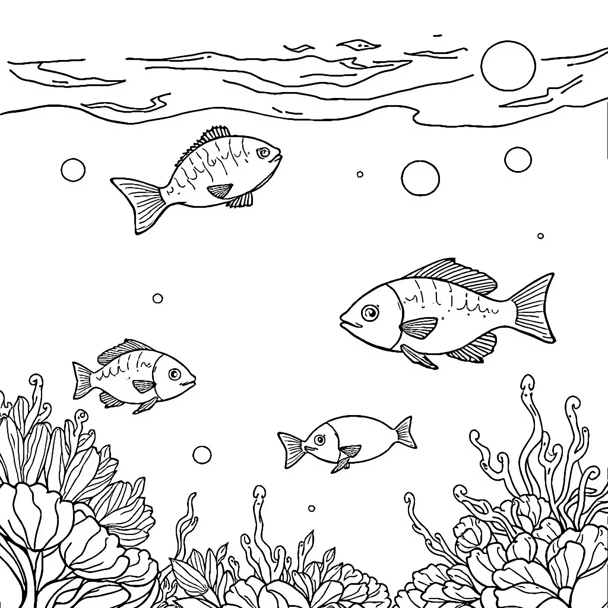 Best Fish Coloring Pages (Free Printable PDF)