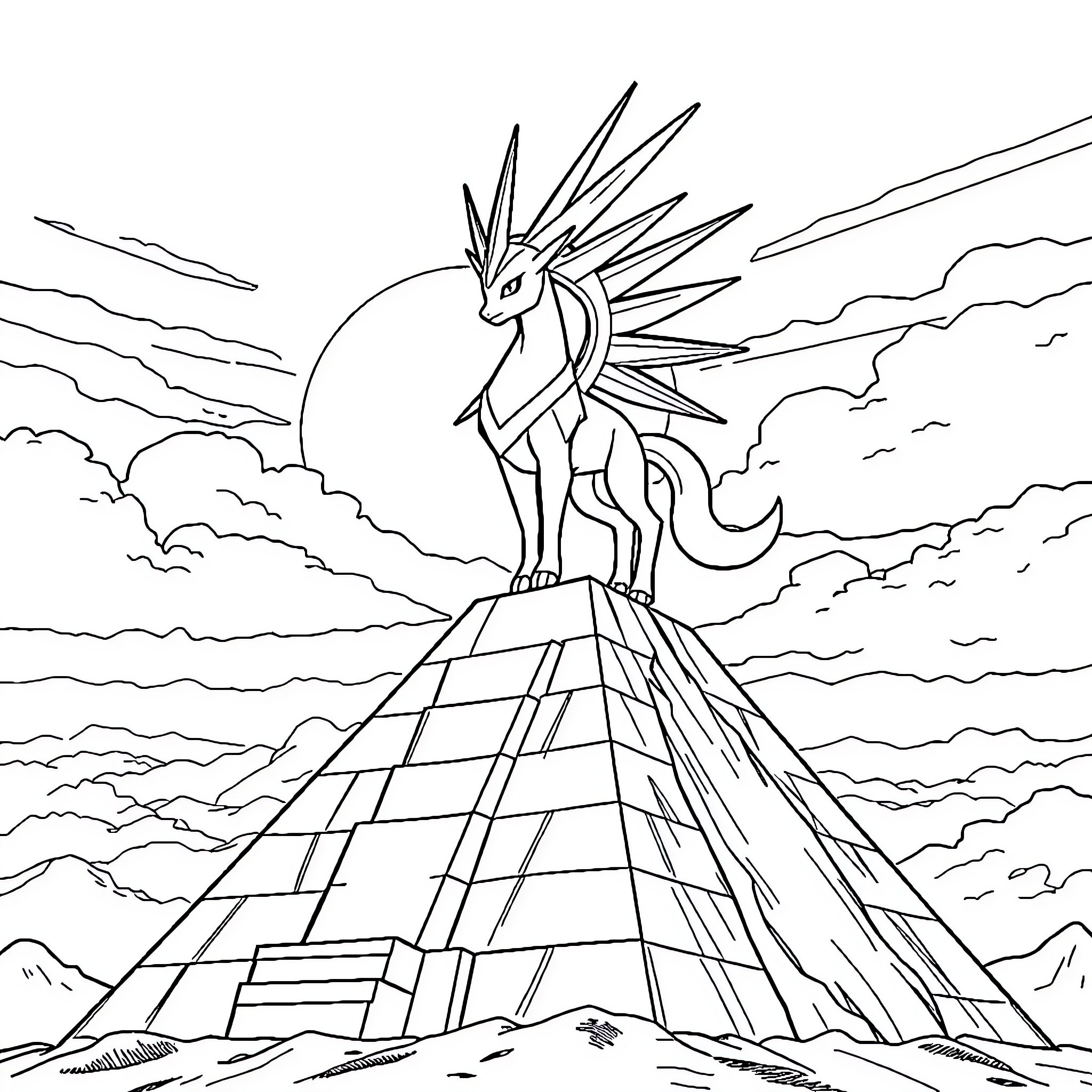 Best Arceus Coloring Pages (Free Printable PDF)