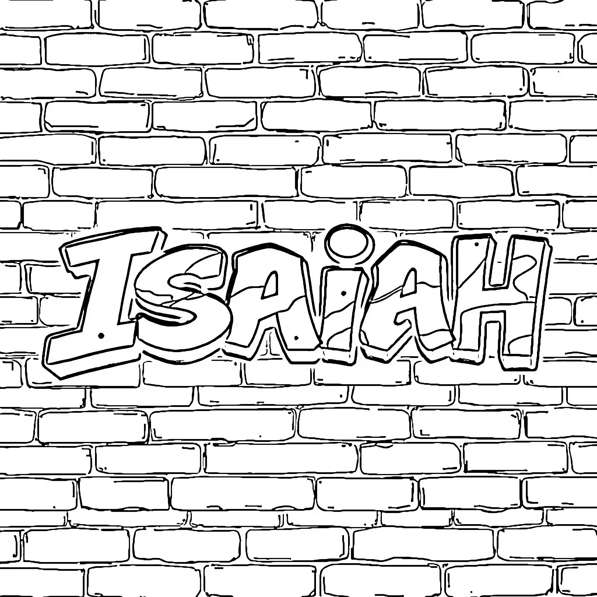 Best Isaiah Coloring Pages (Free Printable PDF)