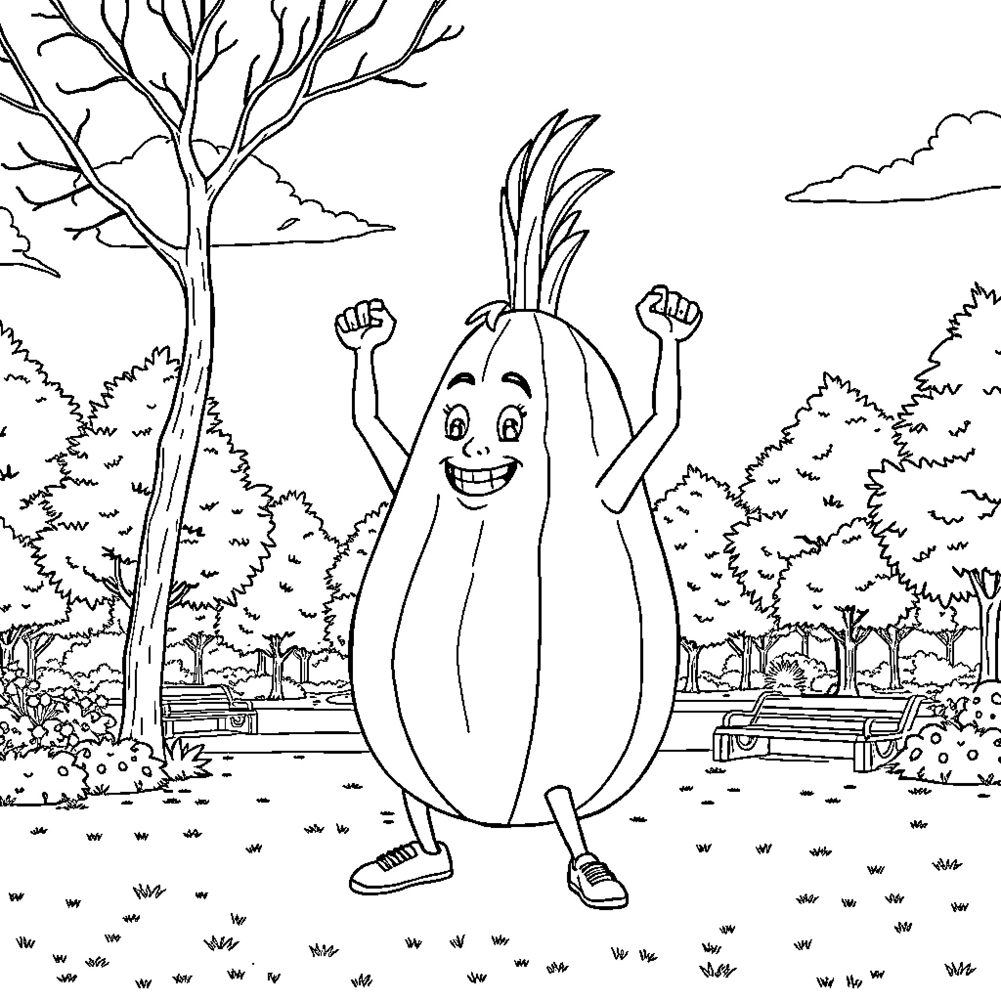 Best Gourds Coloring Pages (Free Printable PDF)