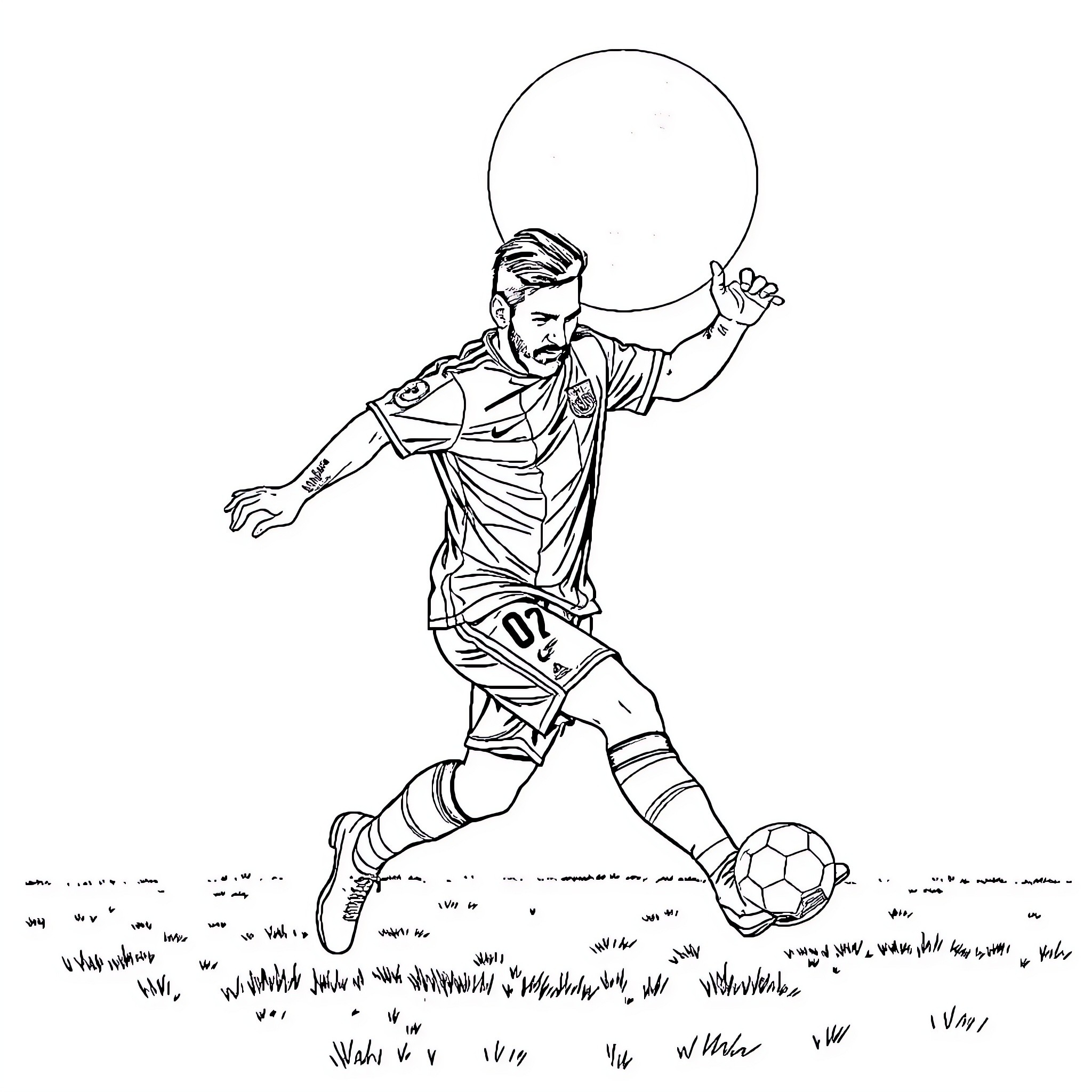 Best Messi Coloring Pages (Free Printable PDF)